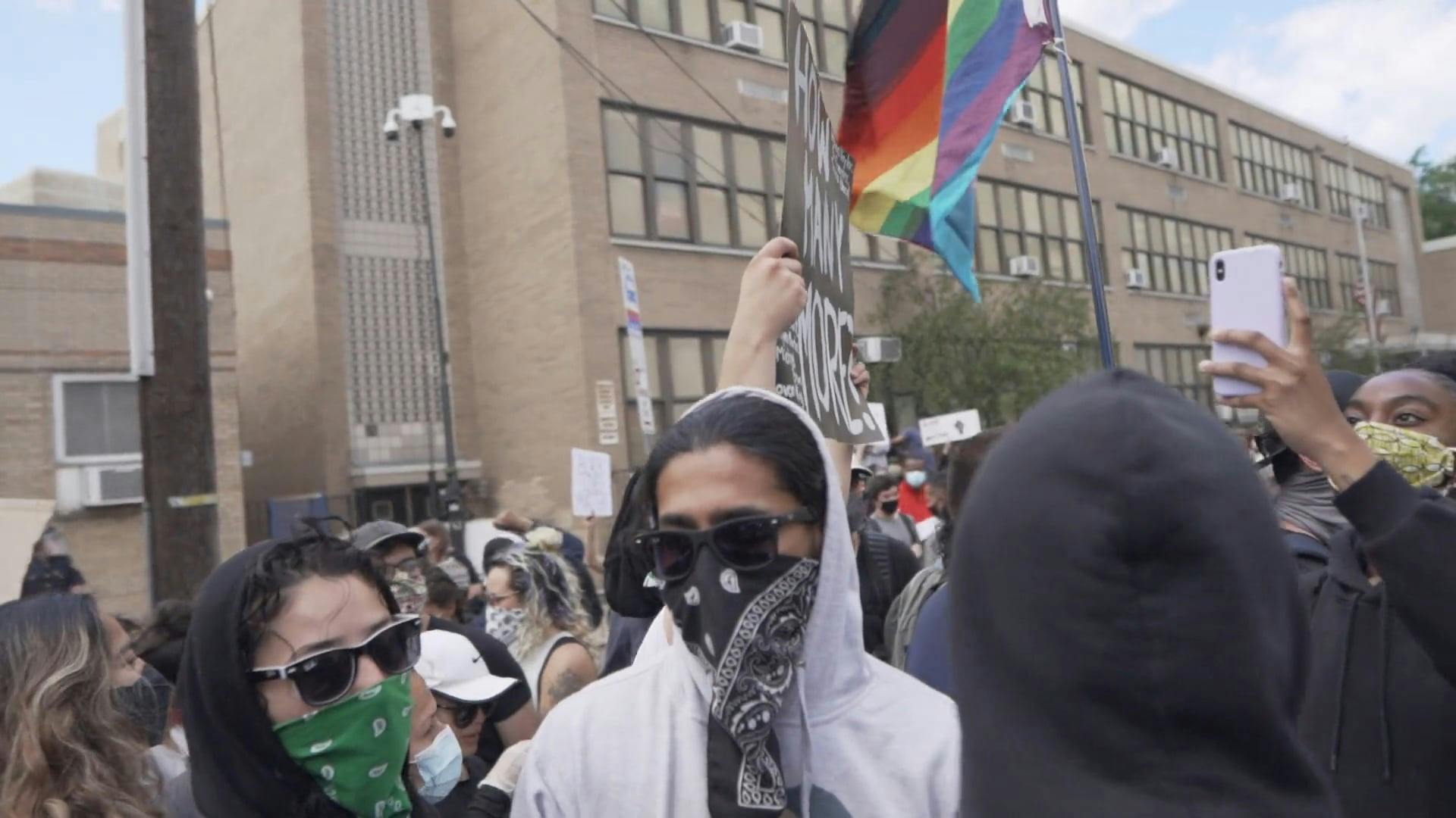 Crowd of People in a Protest Rally Free Stock Video Footage, Royalty ...