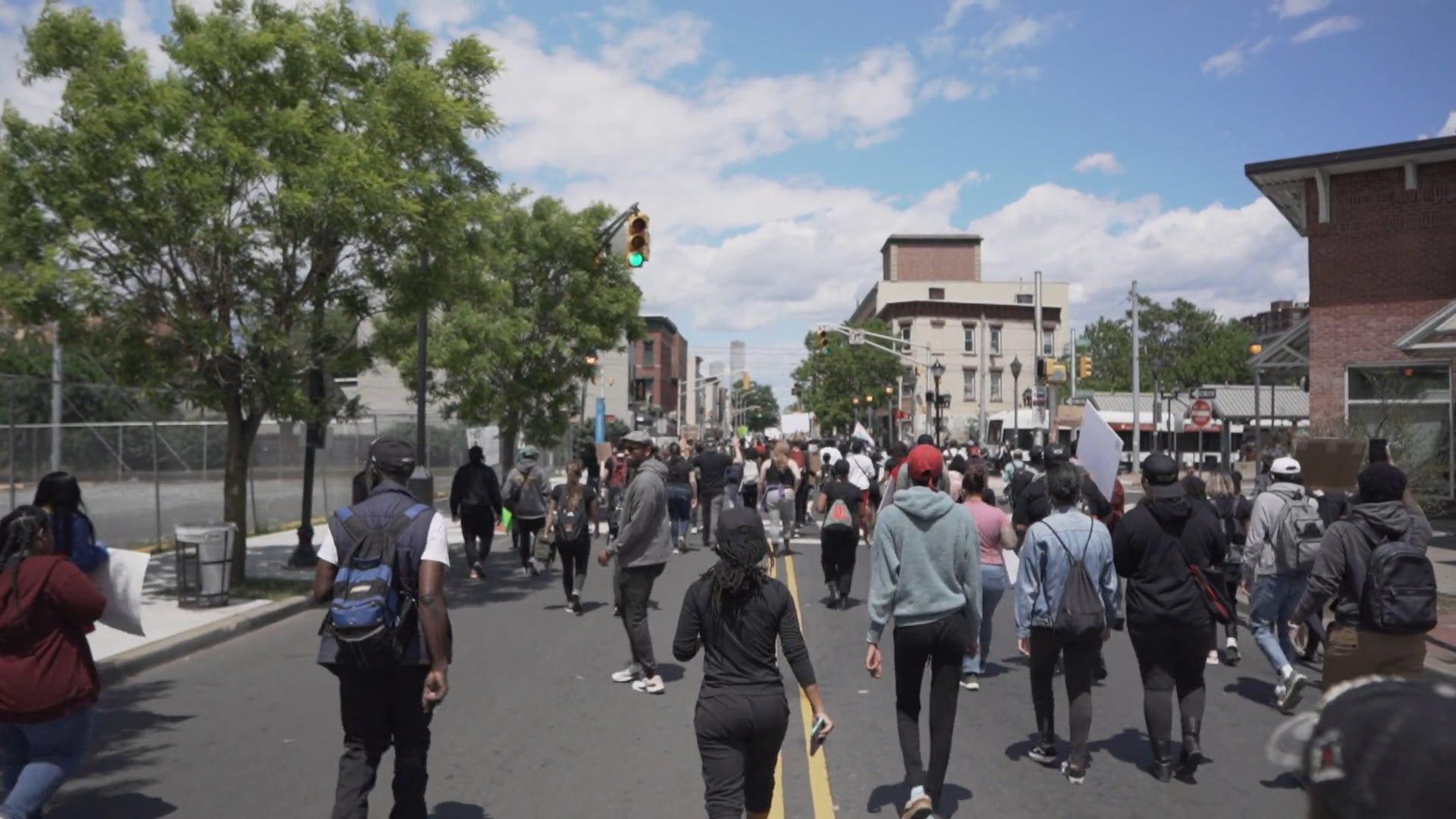 Protesters Walking on the Road Free Stock Video Footage, Royalty-Free ...