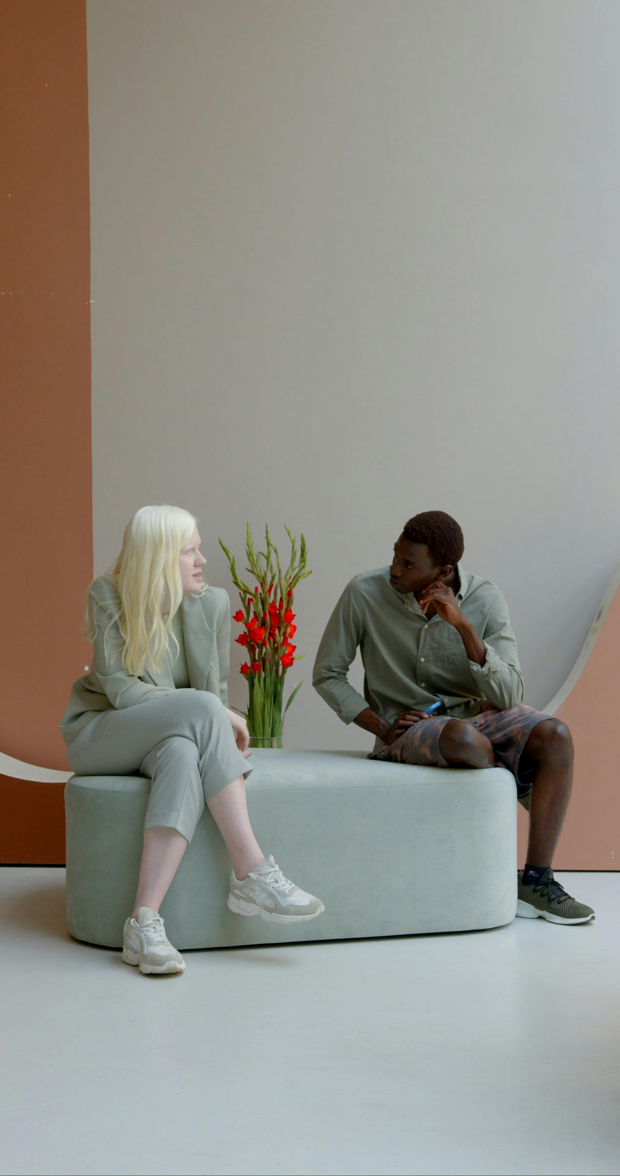 Two People Talking Together Free Stock Video Footage, Royalty-Free 4K ...