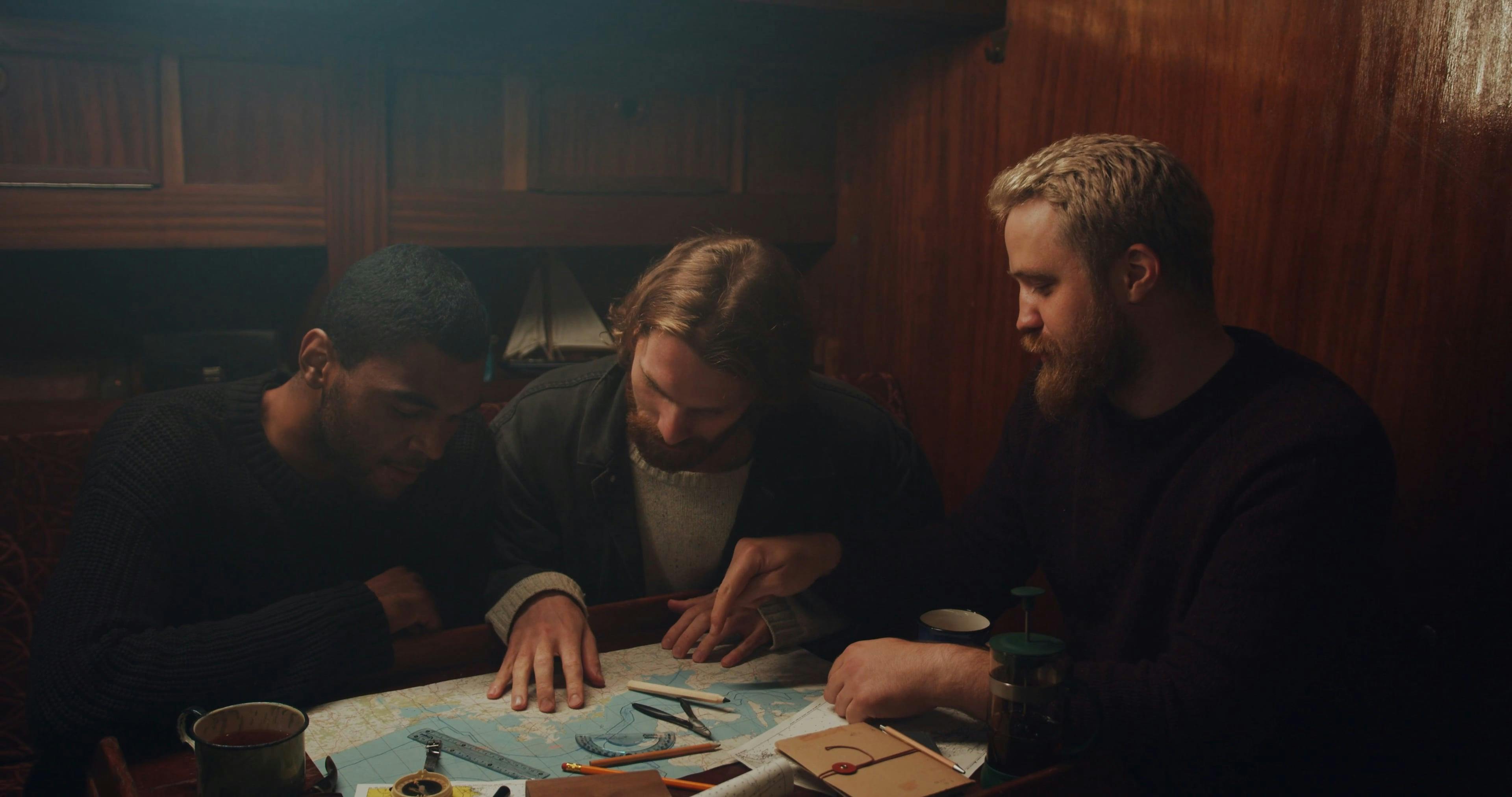 Men Sitting while Having a Discussion · Free Stock Video