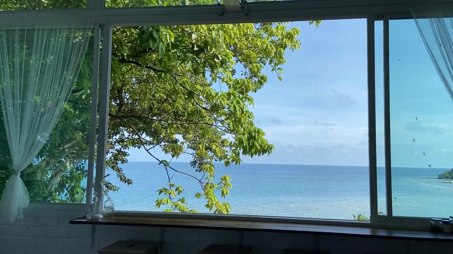 Beach View Through Window Free Stock Video Footage, Royalty-Free 4K ...