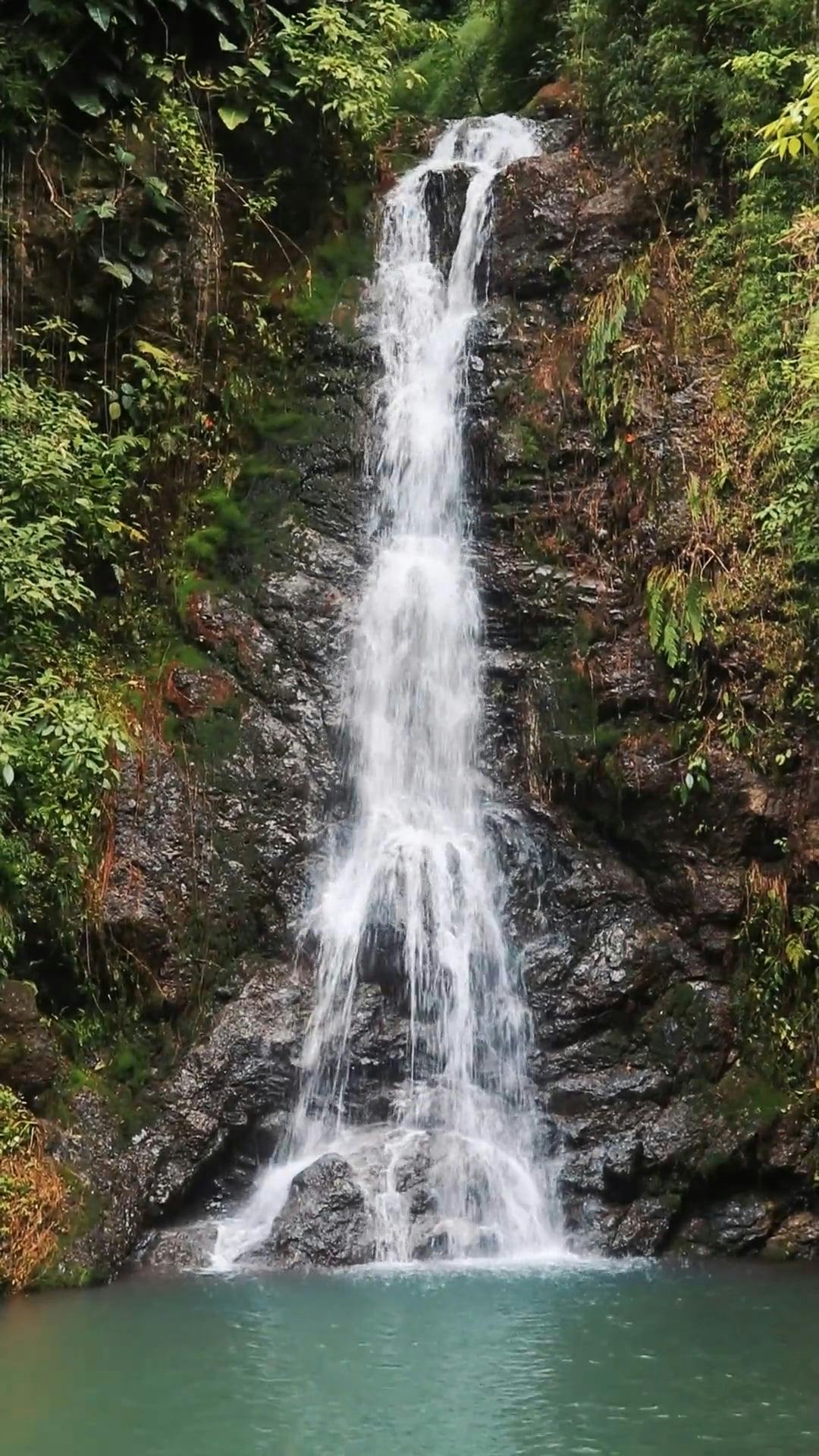 The Downward Force Of The Niagara Falls Produces Mist Of Water · Free ...