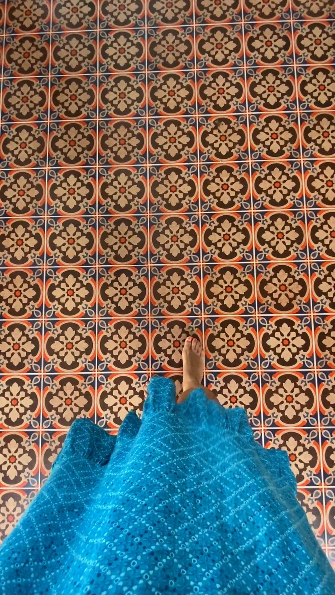 A Barefooted Person Walking Free Stock Video Footage, Royalty-Free 4K ...