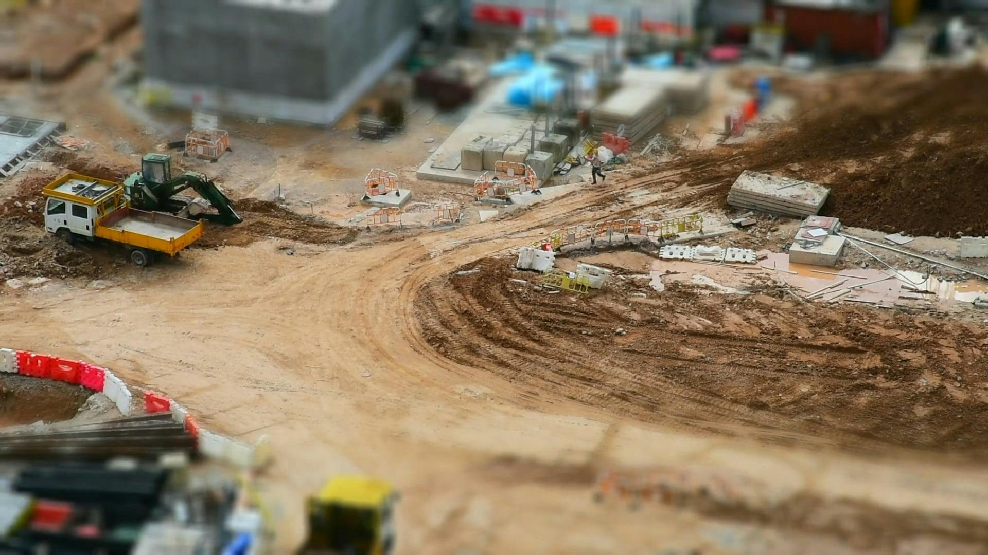 Time Lapse Footage of a Construction Site · Free Stock Video
