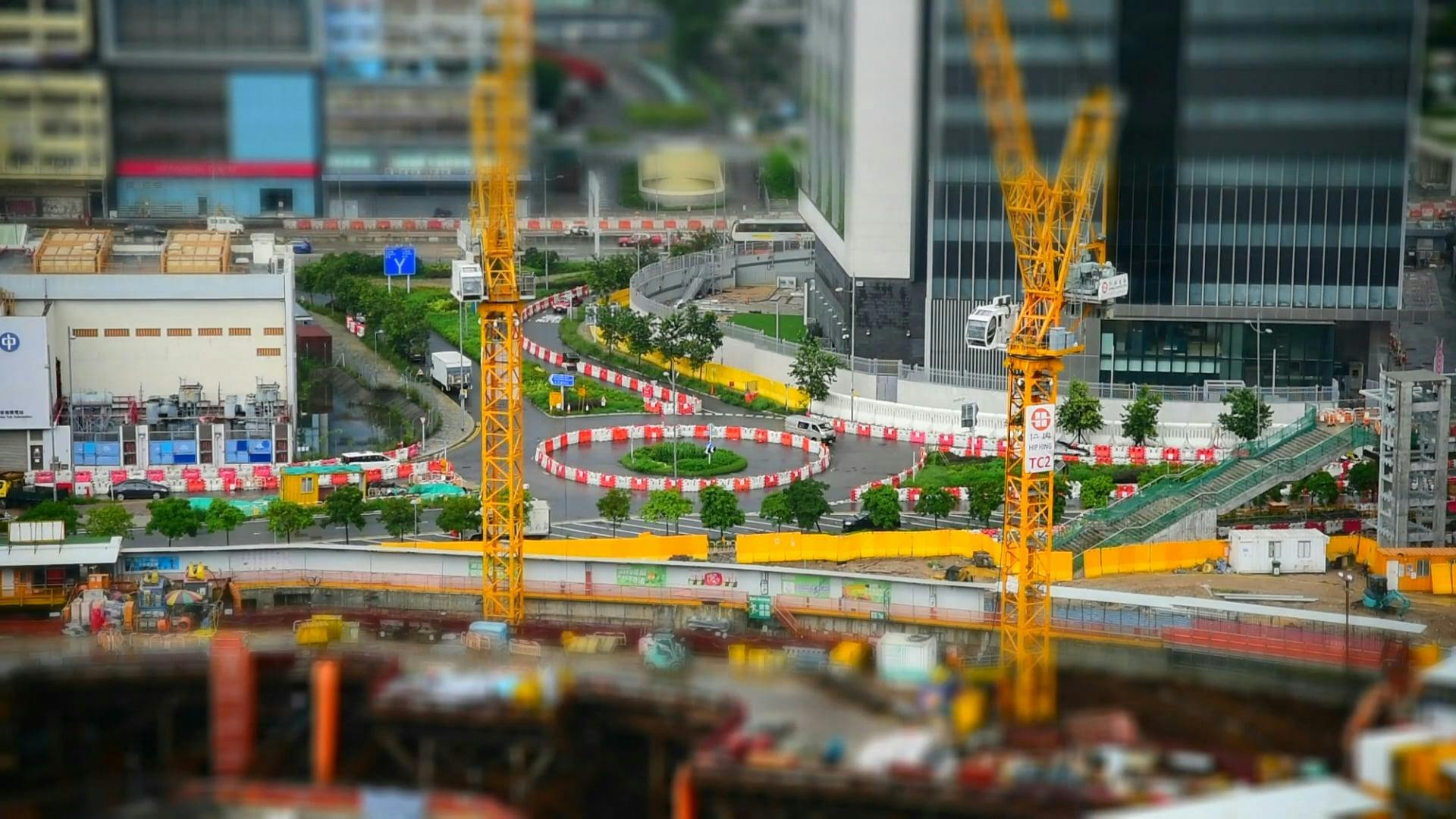 Time Lapse Footage of a Construction Site in the City Free Stock Video ...