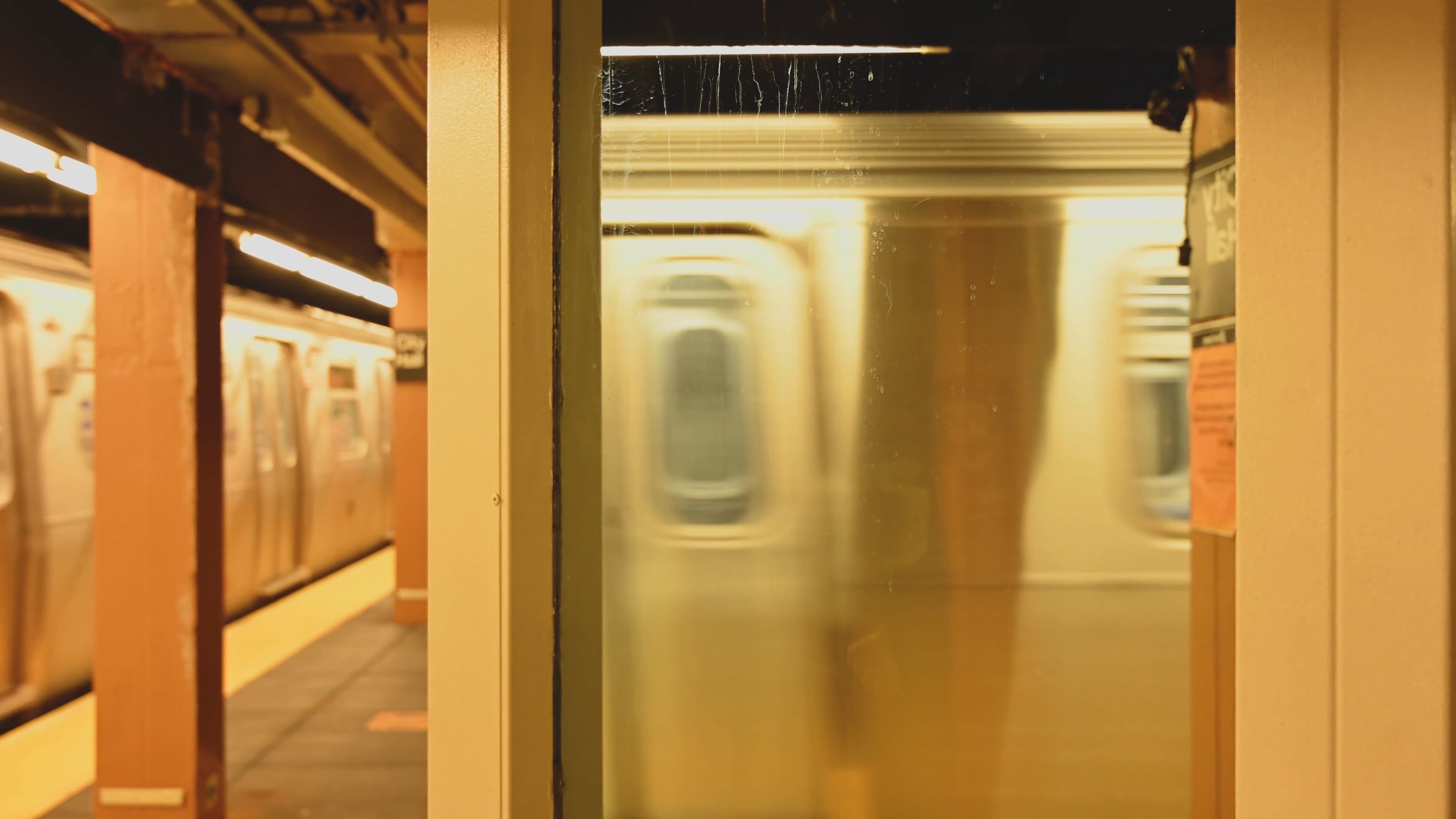 A Reflection of a Train Free Stock Video Footage, Royalty-Free 4K & HD ...