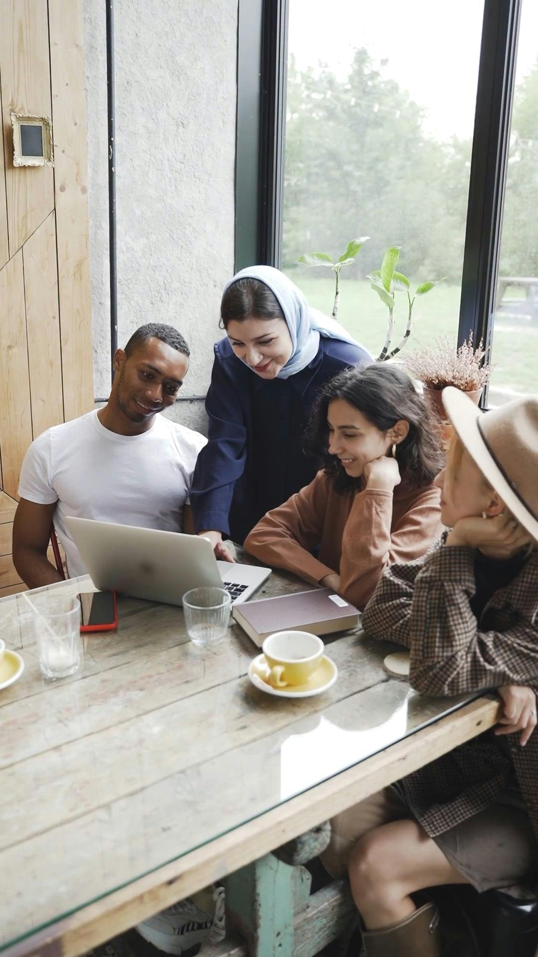 People Looking at a Laptop Free Stock Video Footage, Royalty-Free 4K ...