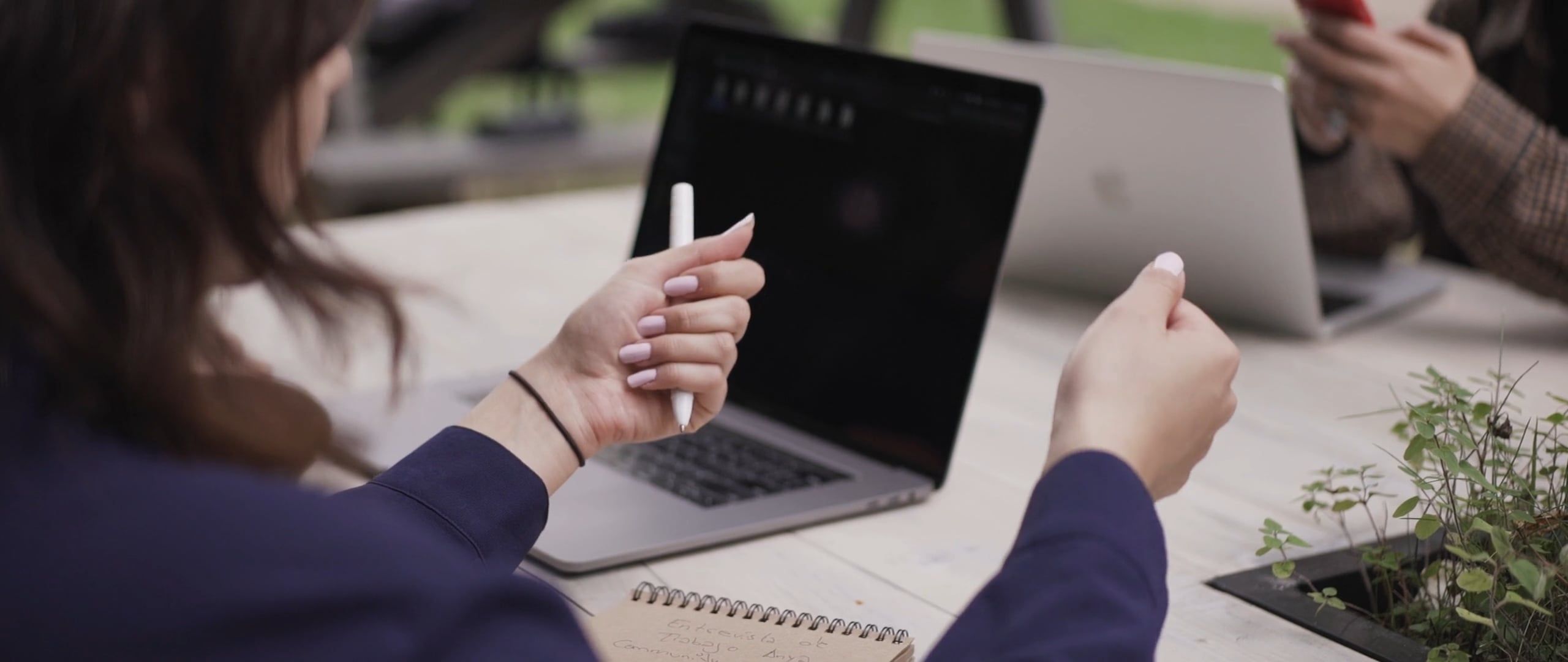 Woman Doing a Hand Gesture while Talking Free Stock Video Footage ...