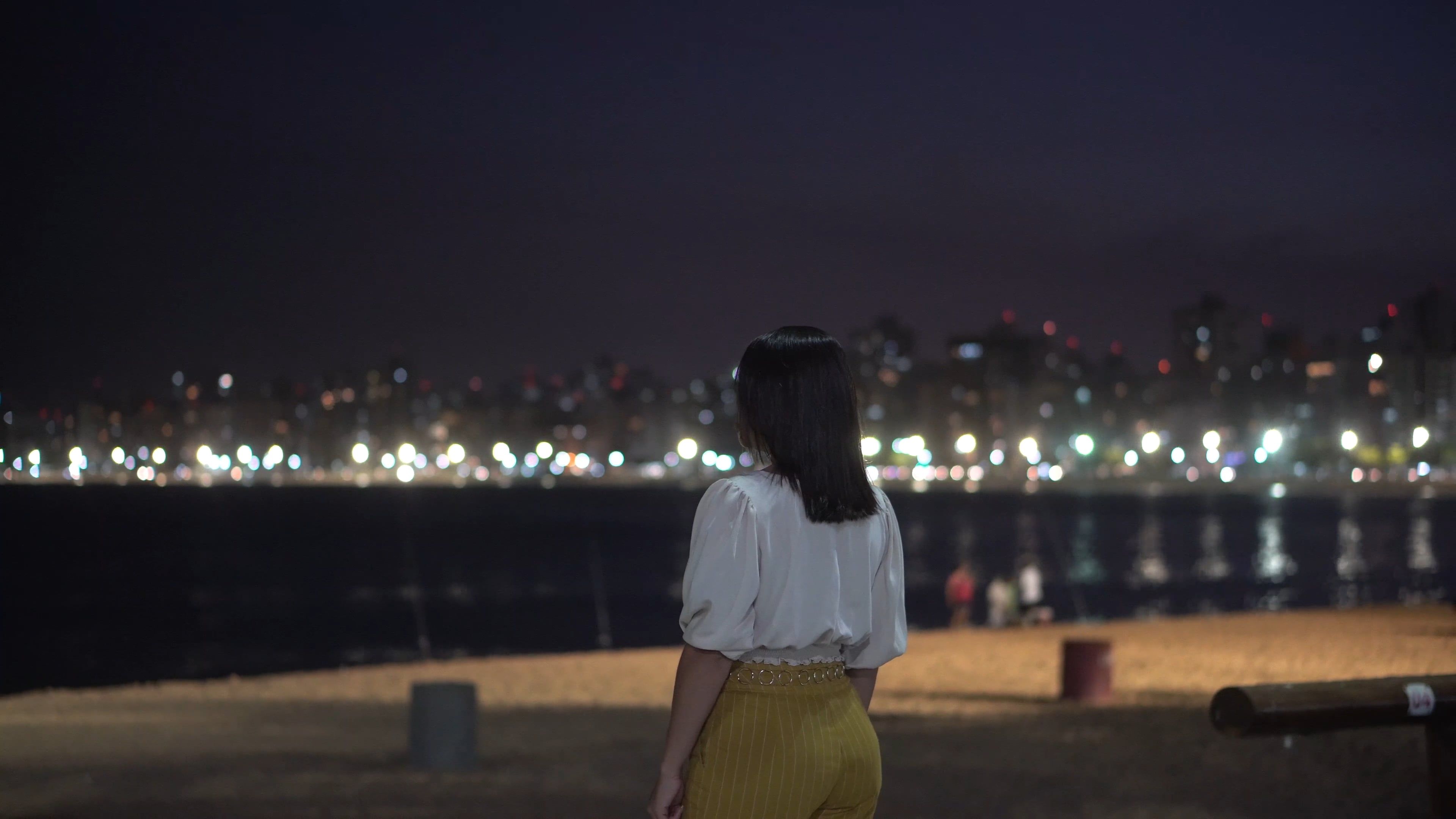 Woman Standing Alone Free Stock Video Footage, Royalty-Free 4K & HD ...