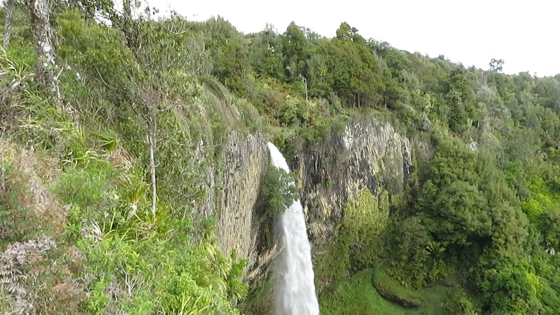 Top View of Waterfall Free Stock Video Footage, Royalty-Free 4K & HD ...