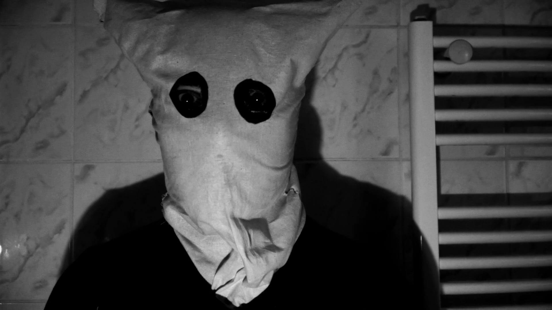 Person Wearing a Sack on Head · Free Stock Video