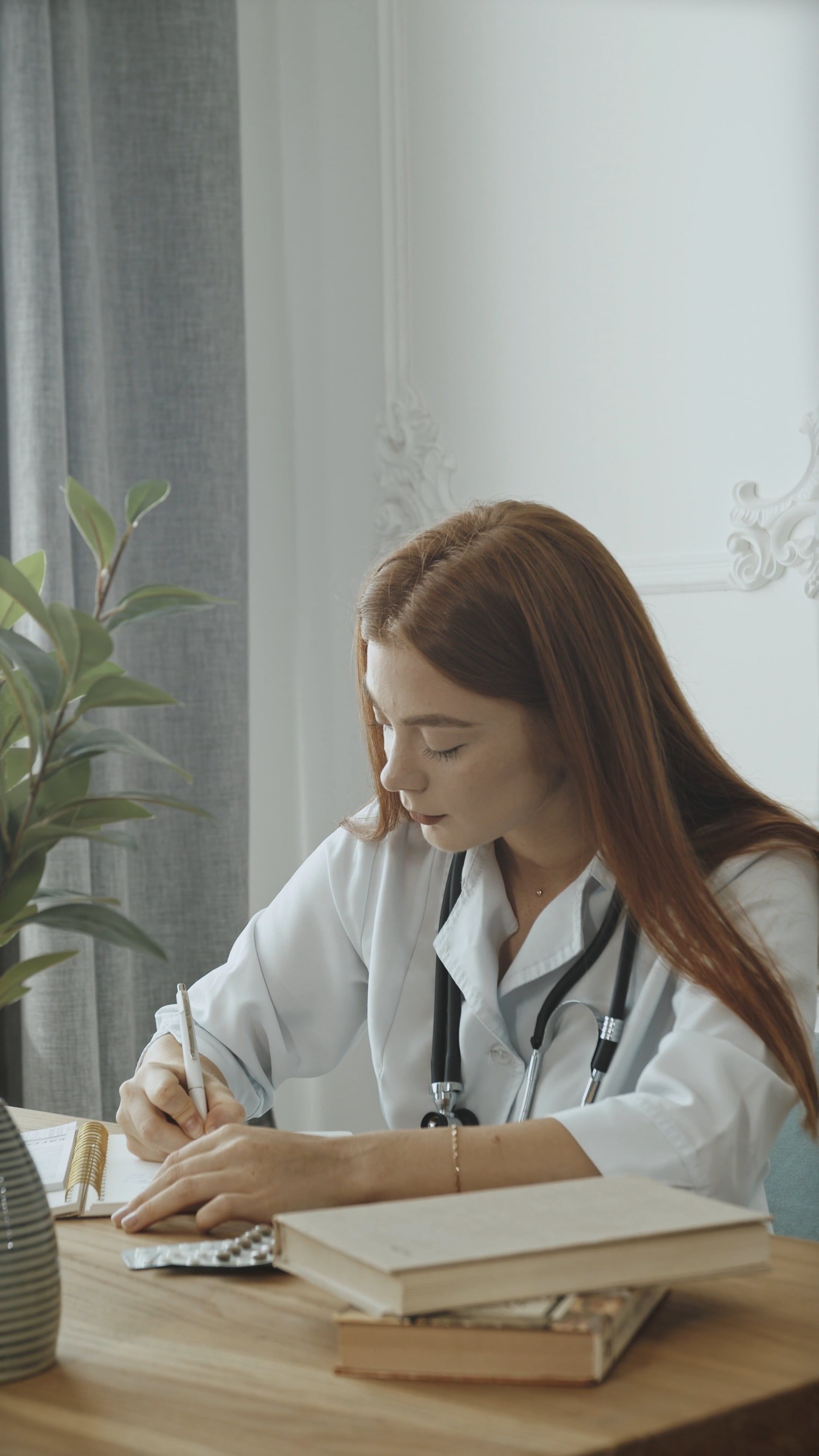 Female Doctor Writing Prescription Free Stock Video Footage, Royalty ...