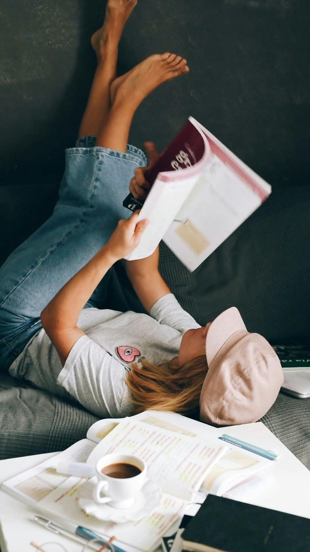 Person Looking Through Papers on Work Desk Free Stock Video Footage, Royalty-Free 4K & HD Video Clip