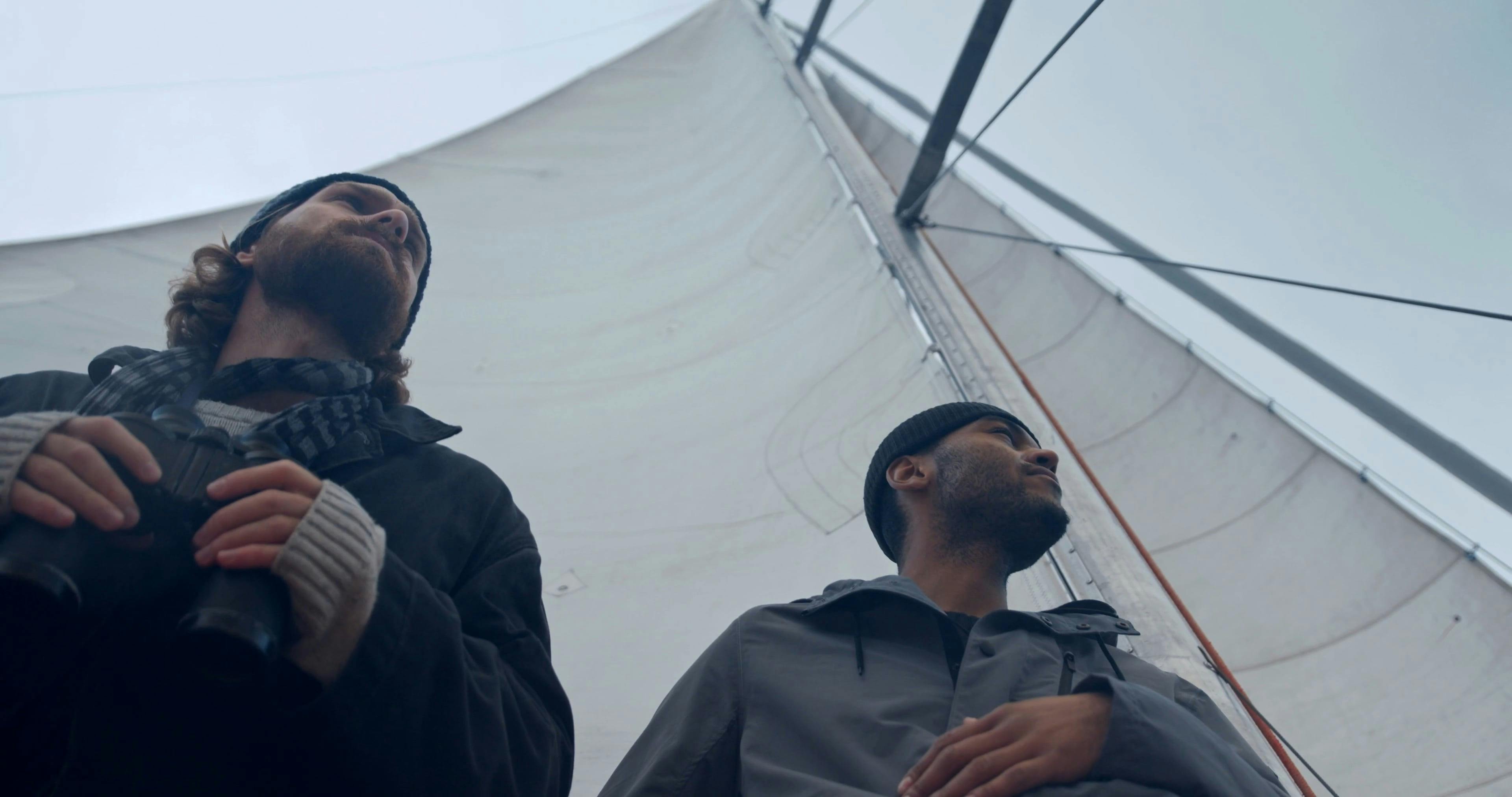 Two Men Sailing on a Boat Free Stock Video Footage, Royalty-Free 4K ...