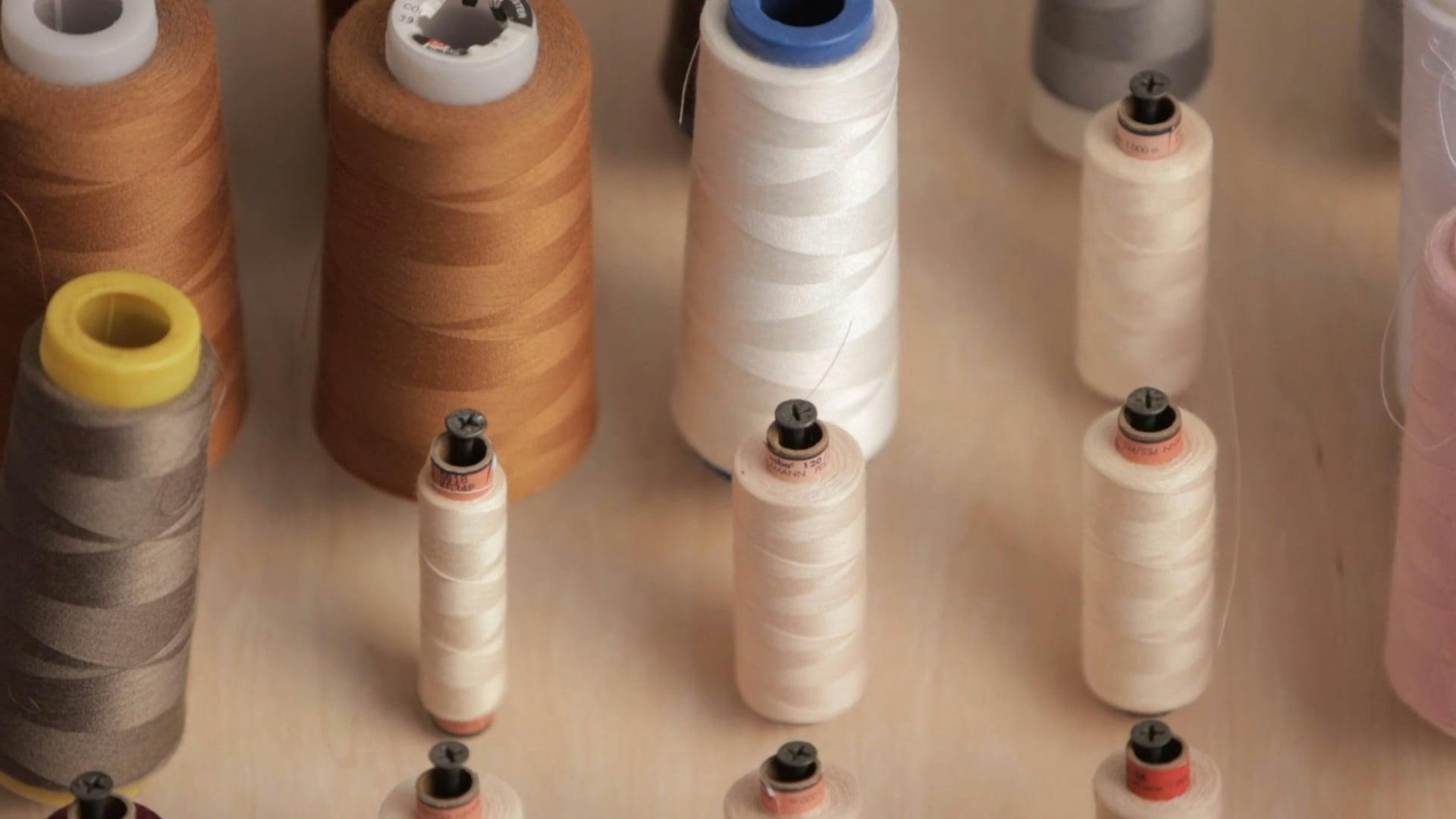 Different Colors of Threads · Free Stock Video