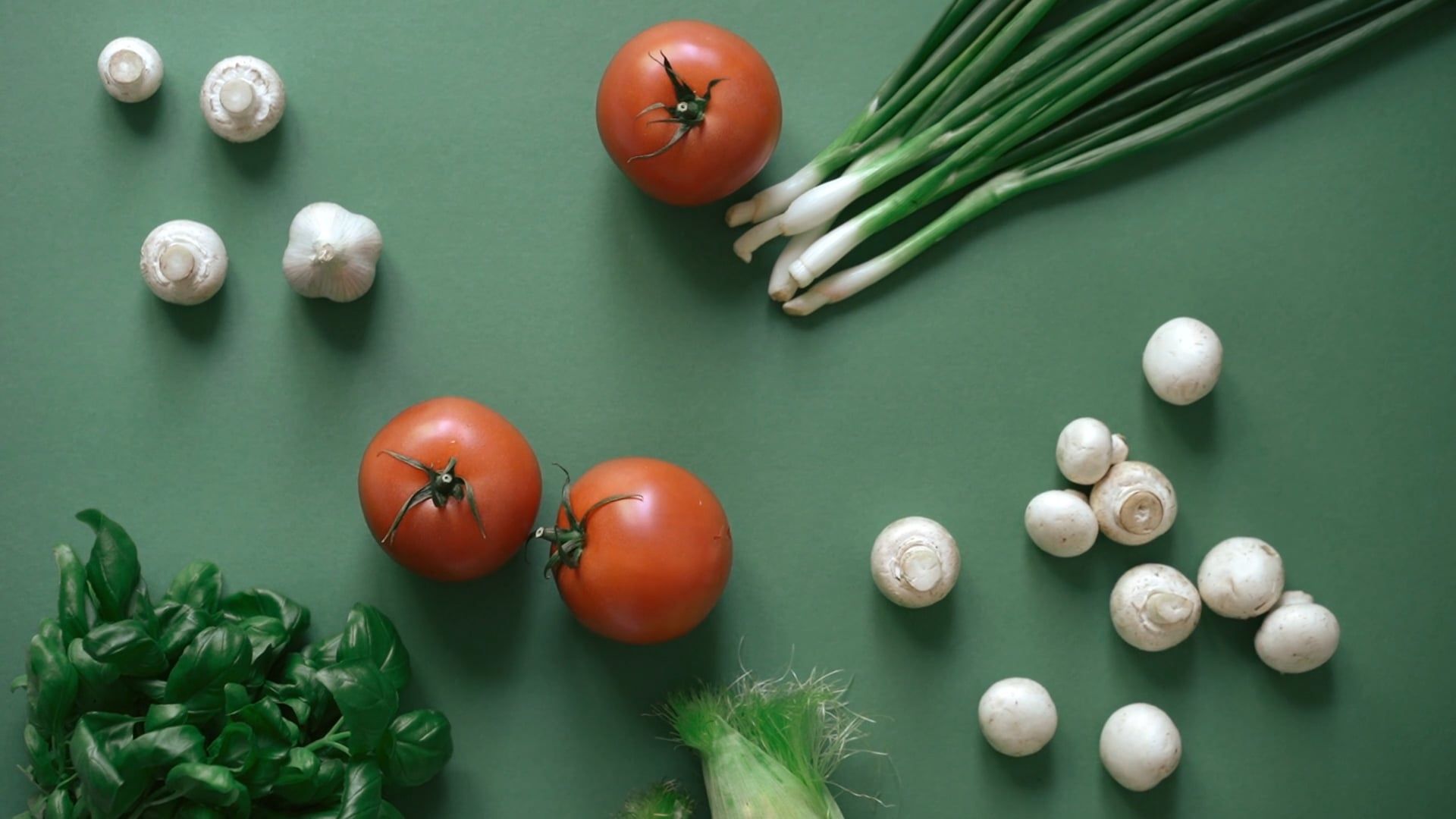 Close-Up View Of Green Leafy Vegetable Free Stock Video Footage ...