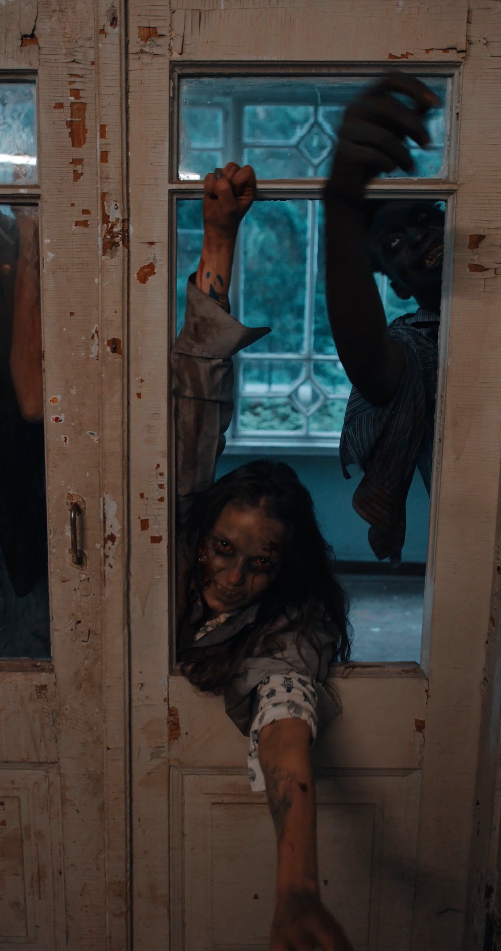 Creepy Zombies Breaking into House Free Stock Video Footage, Royalty ...