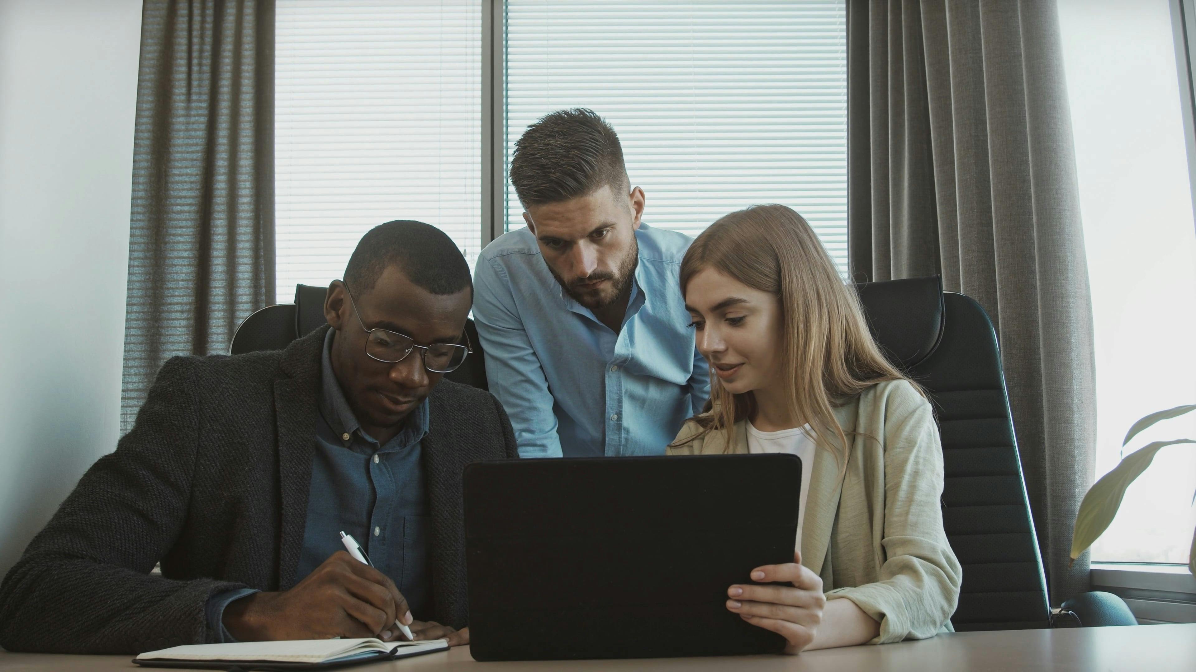 Two Men Discussing Business Free Stock Video Footage, Royalty-Free 4K ...