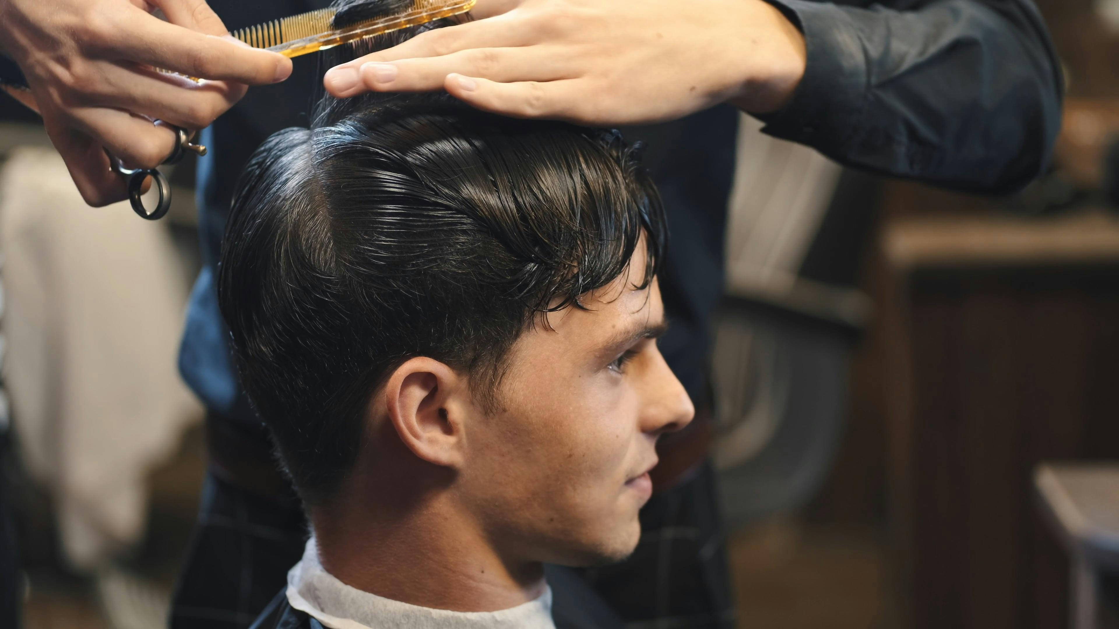 Person Having a Haircut Free Stock Video Footage, Royalty-Free 4K & HD ...
