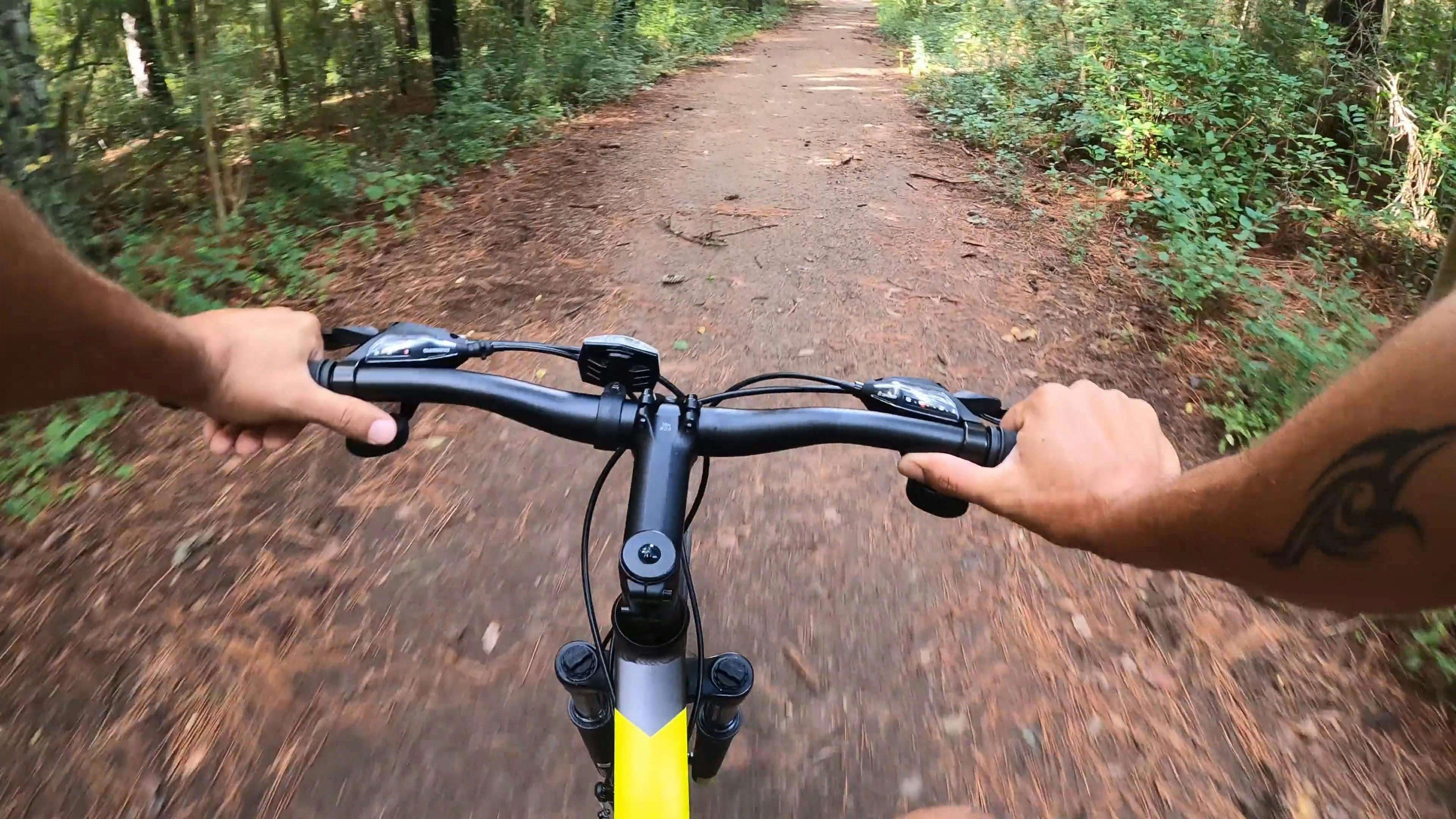 Mountain Biking First Person Point of View Free Stock Video Footage ...