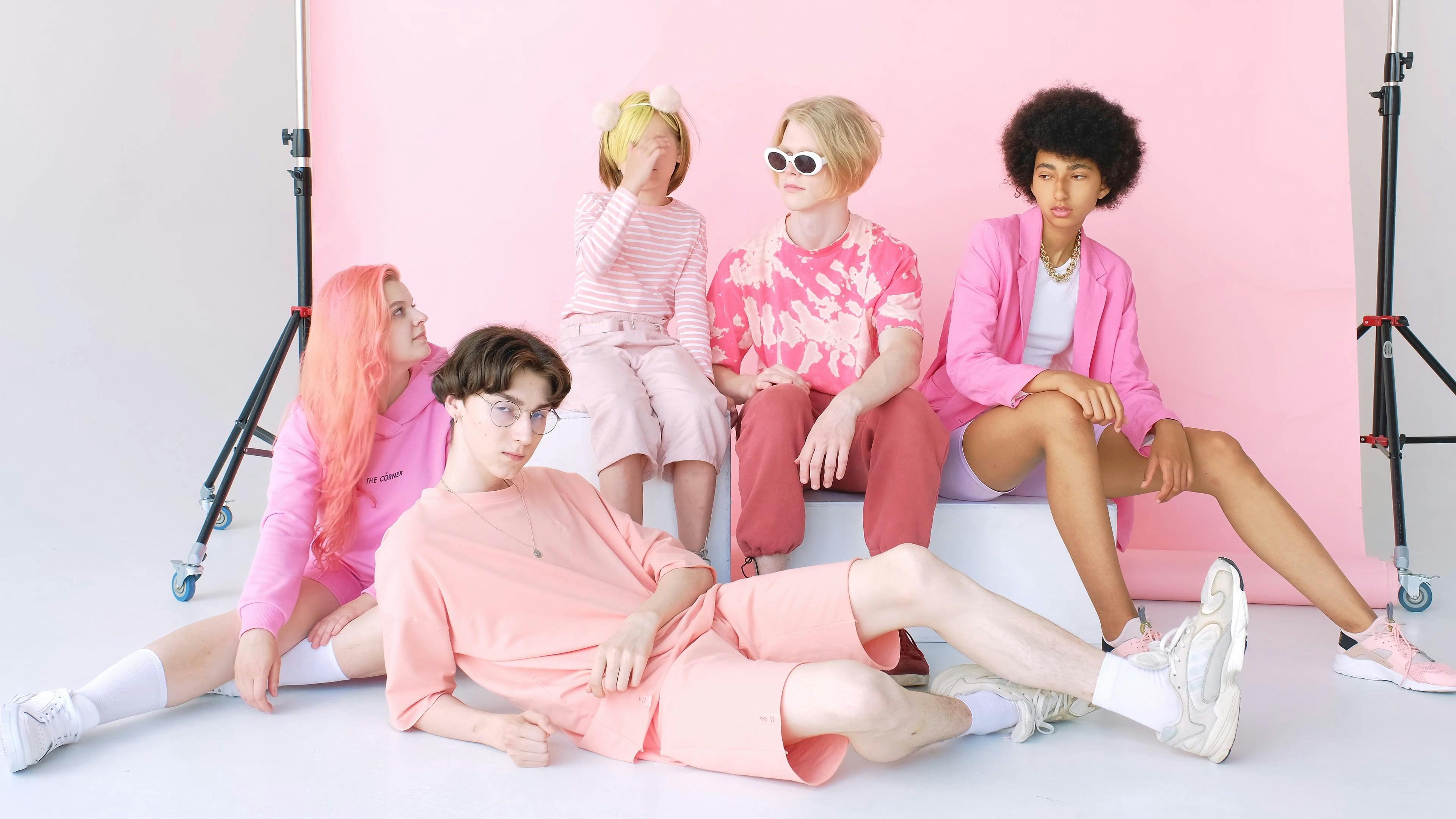 Models Wearing Pink Videos, Download The BEST Free 4k Stock Video ...