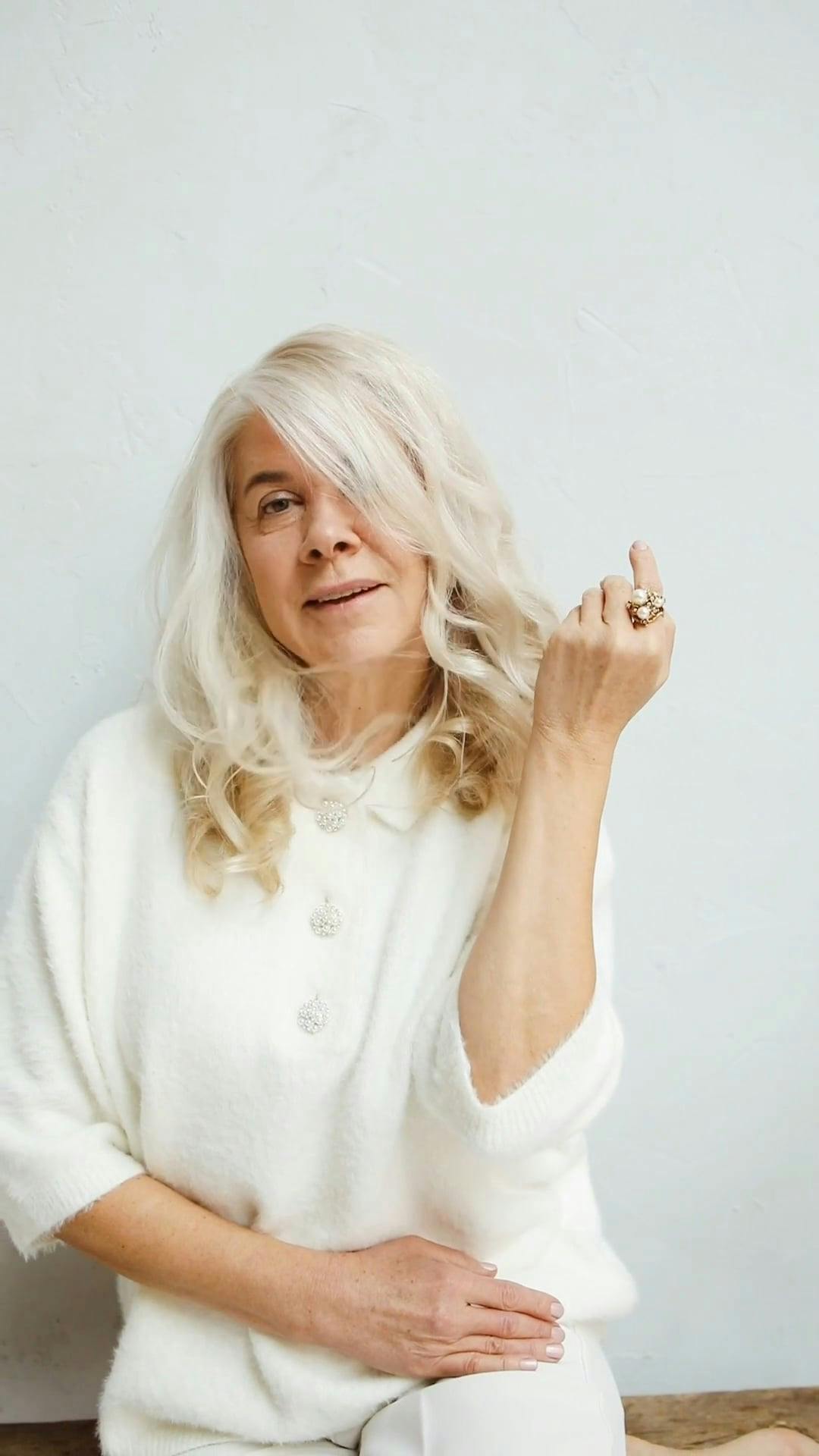 Elder Woman Modeling and Posing Free Stock Video Footage, Royalty-Free ...