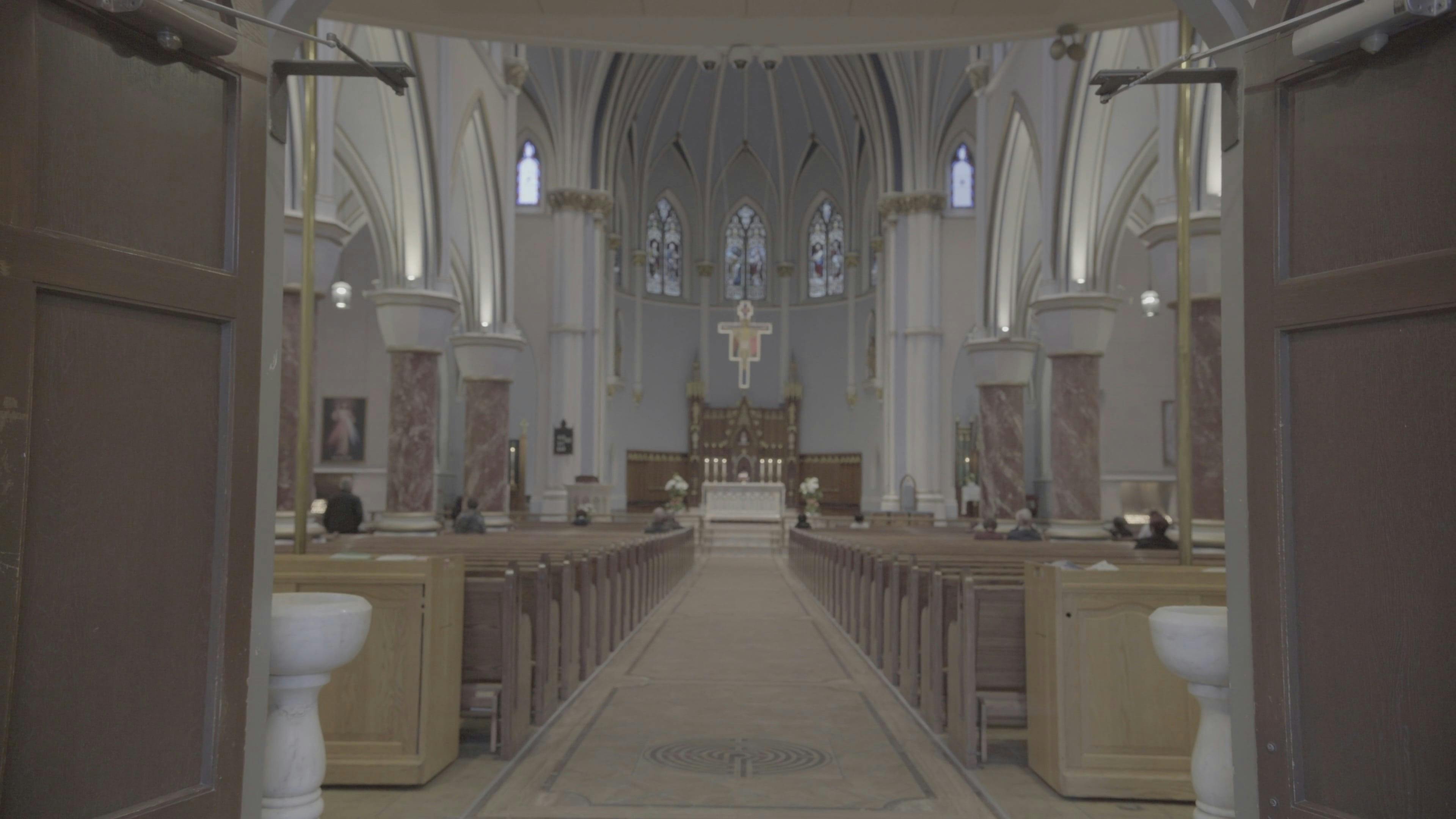 A Church Interior · Free Stock Video