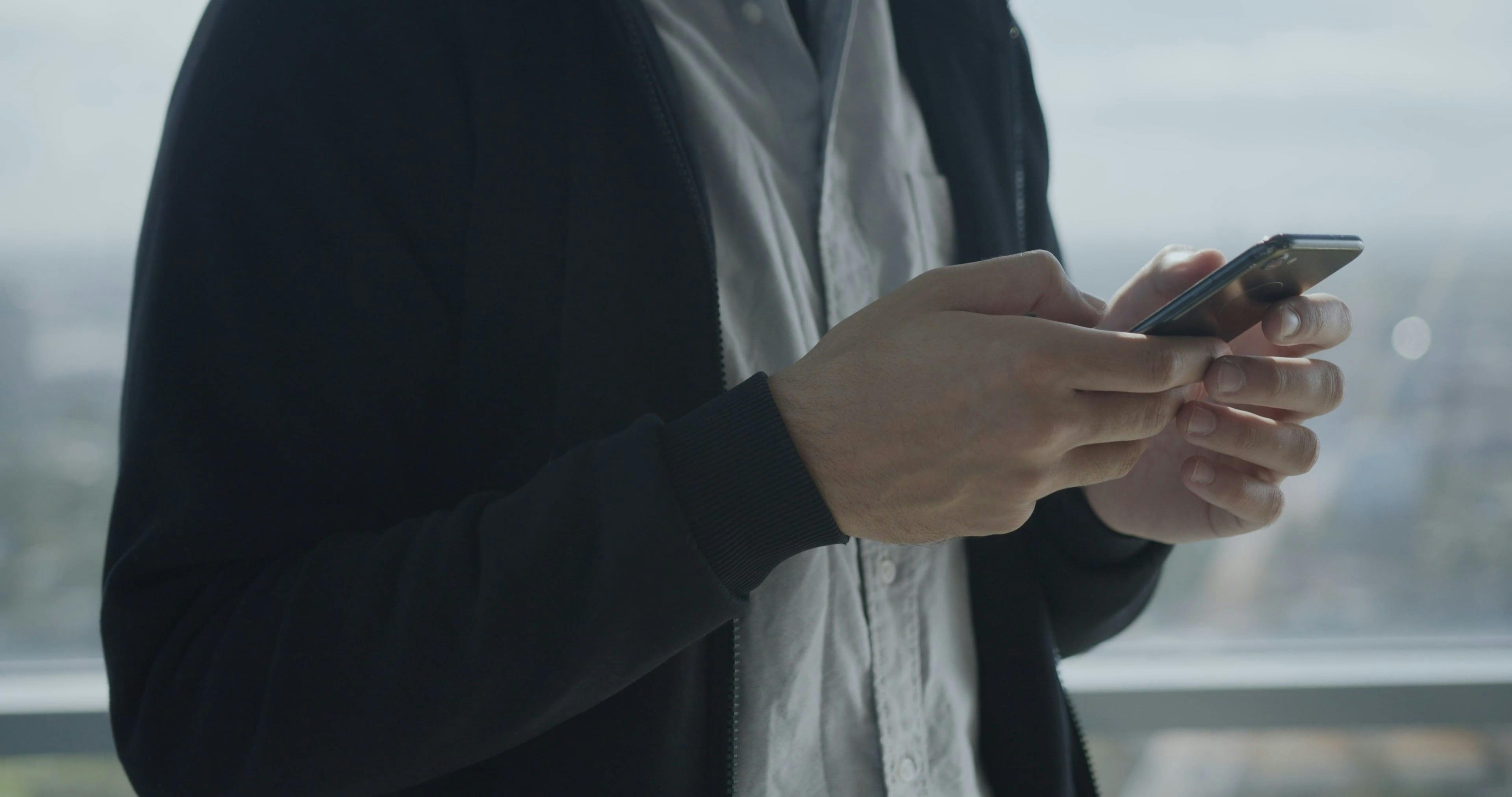 A Person Using Smartphone Free Stock Video Footage, Royalty-Free 4K ...