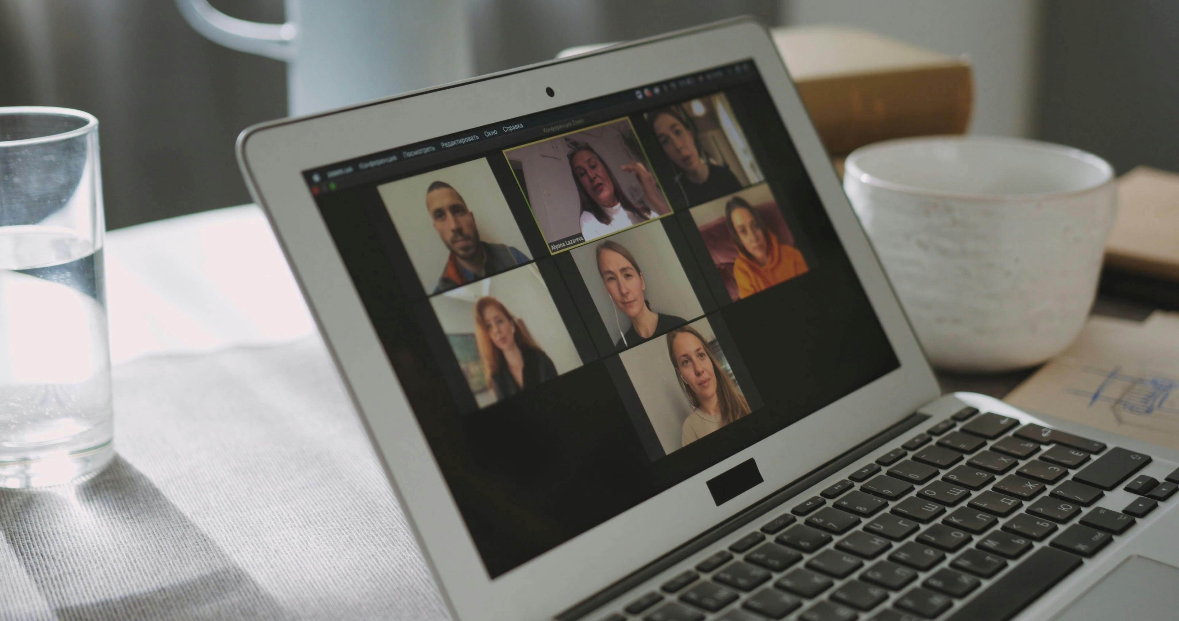 A Person Having a Video Call · Free Stock Video