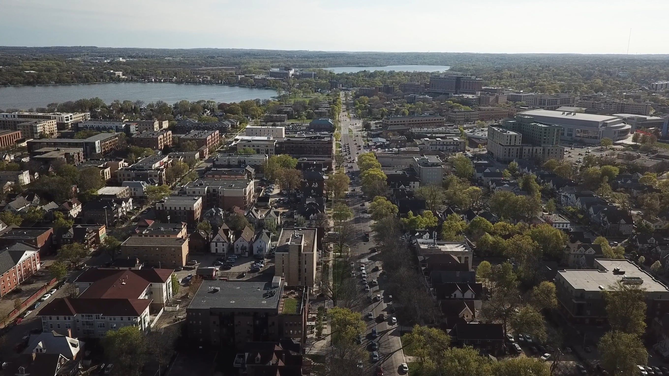 Drone Footage of Cityscape Free Stock Video Footage, Royalty-Free 4K ...