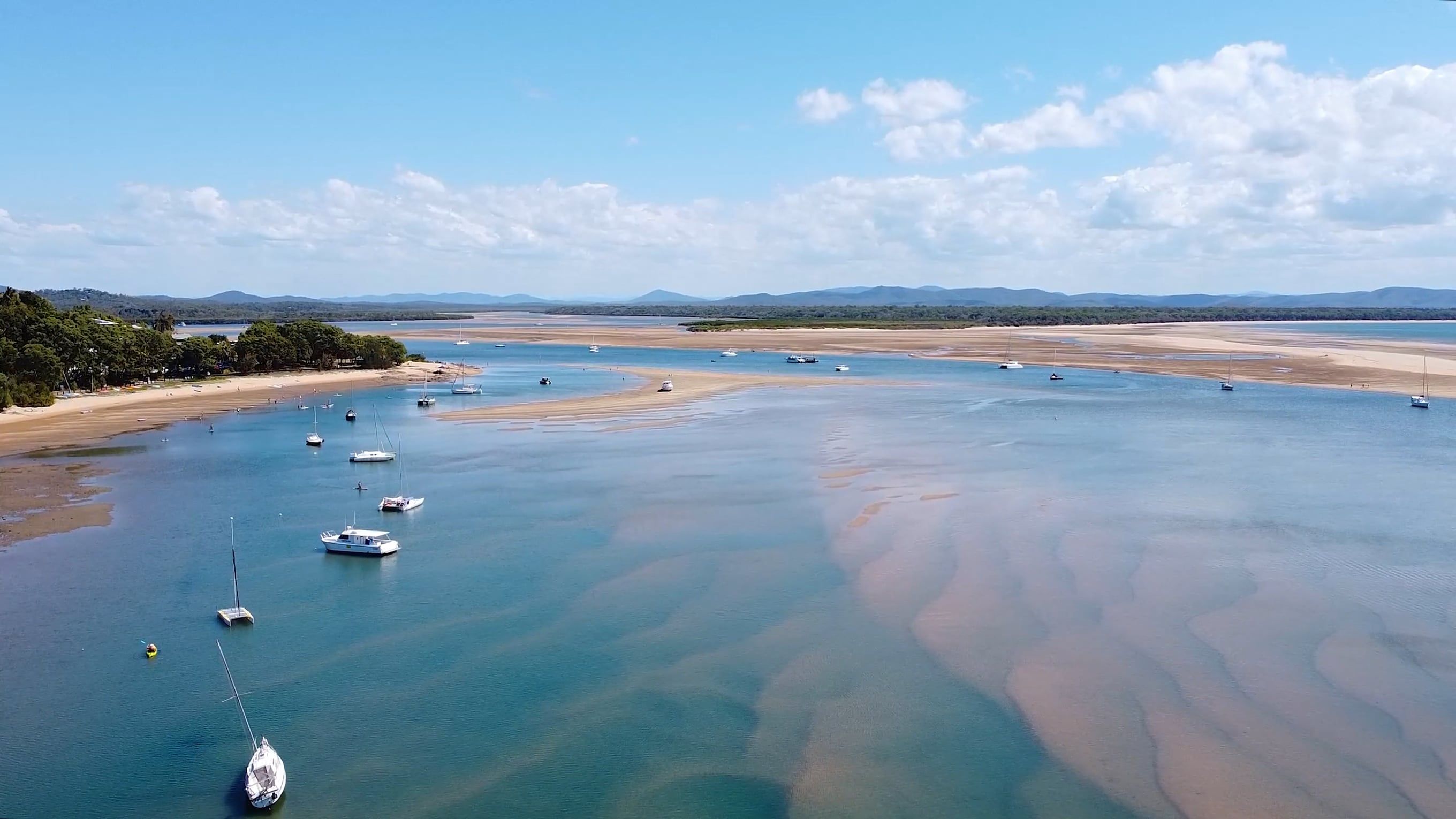 Aerial Footage of a Beach in Australia Free Stock Video Footage ...