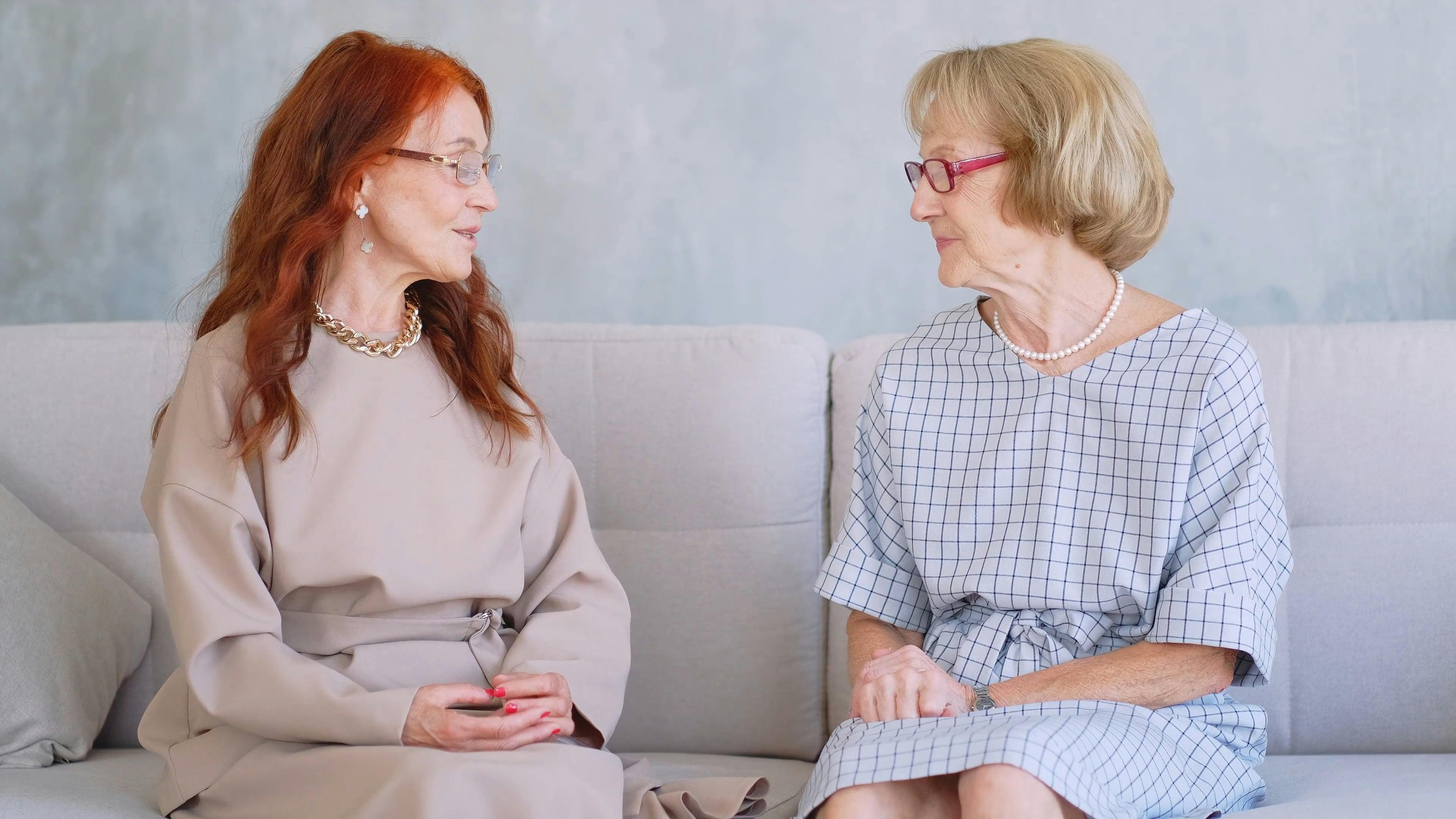 Two Old Women Talking Free Stock Video Footage, Royalty-Free 4K & HD ...