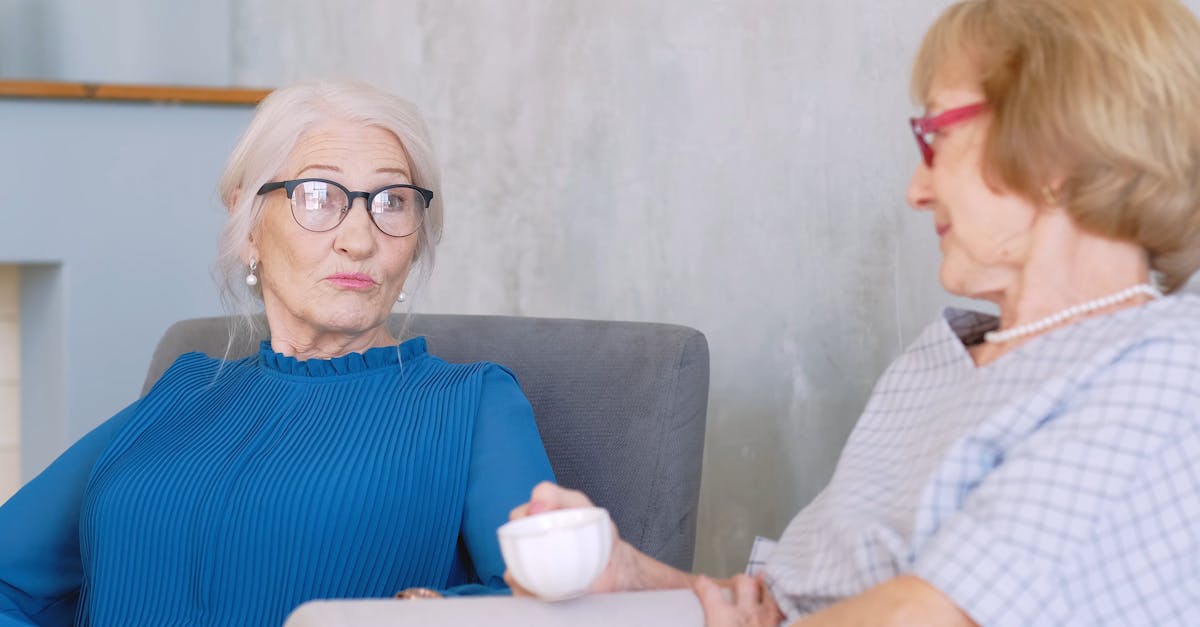 Two Older Women Talking To Each Other Free Stock Video Footage Royalty