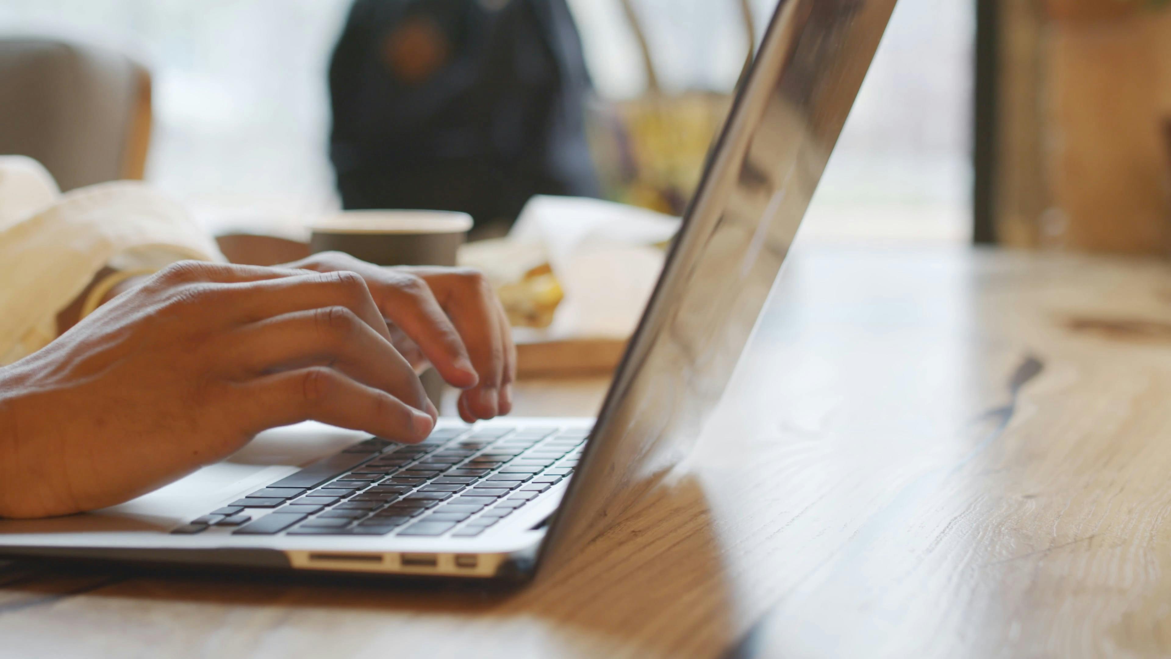 Typing On A Laptop Keyborad Free Stock Video Footage, Royalty-Free 4K ...