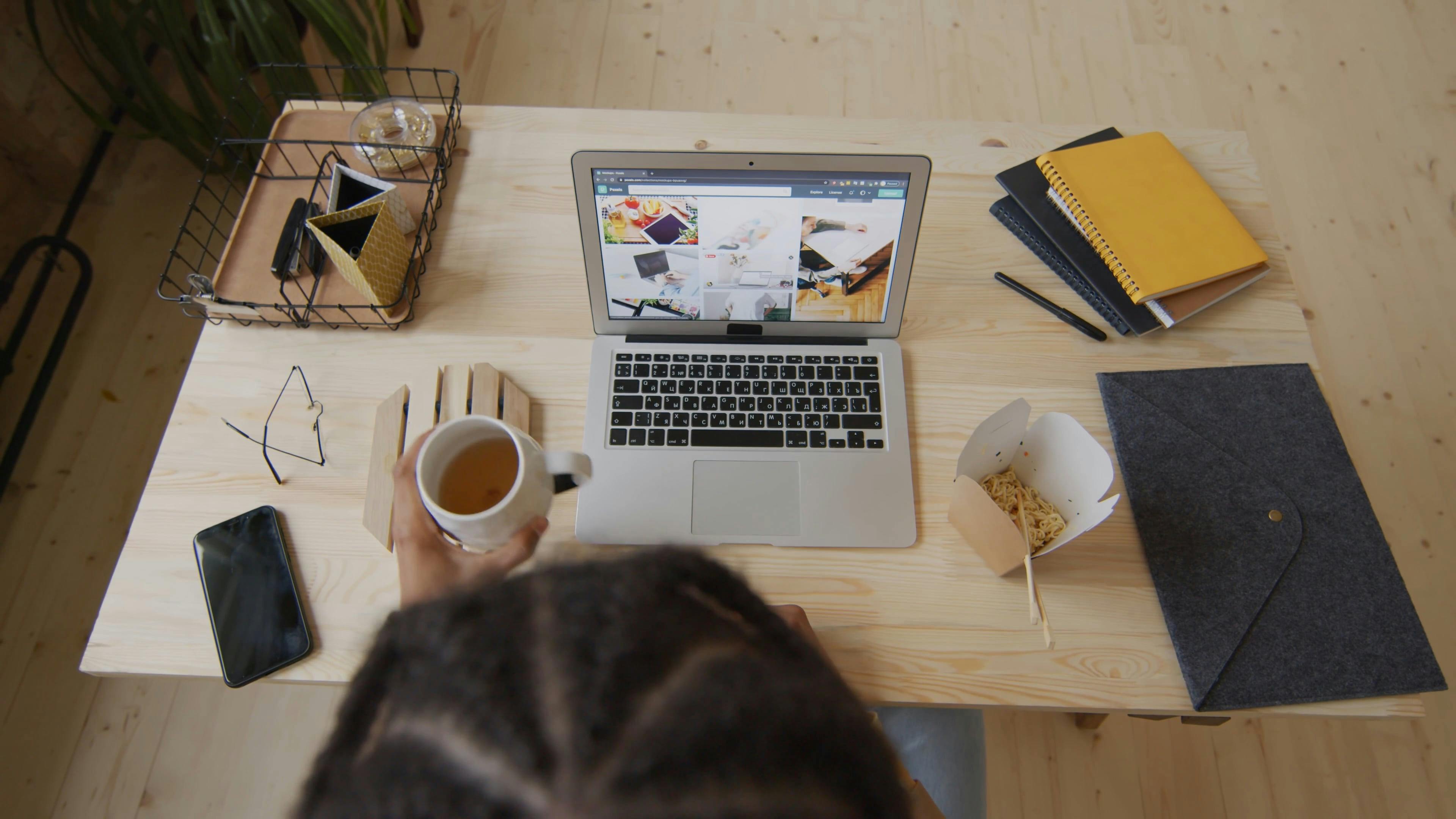 A Person Using Laptop Free Stock Video Footage, Royalty-Free 4K & HD ...