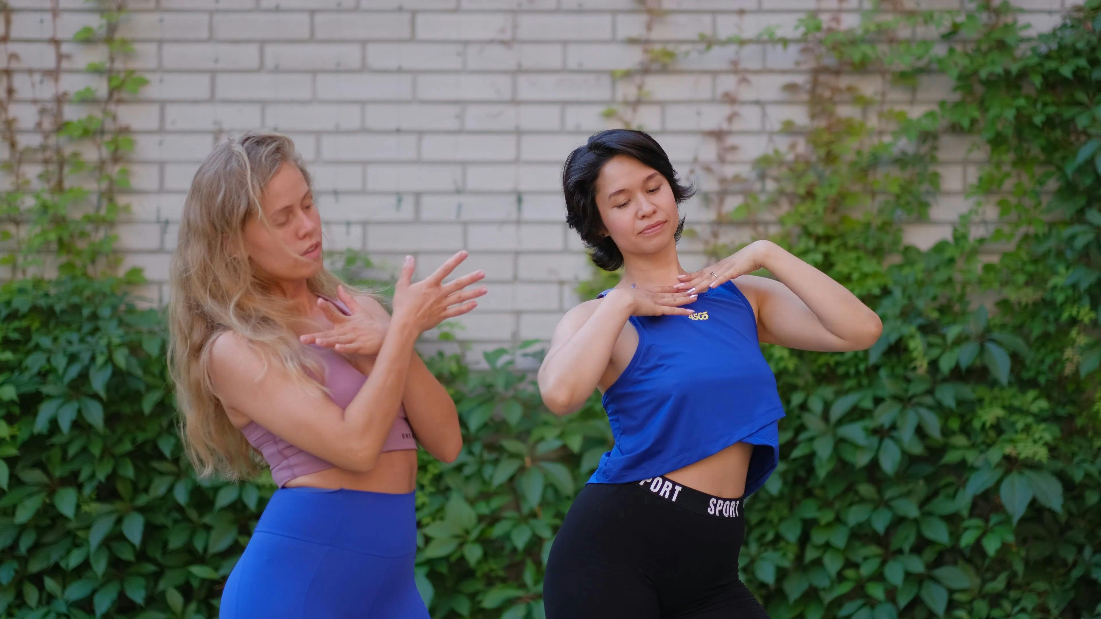 Two Women Dancing Free Stock Video Footage, Royalty-Free 4K & HD Video Clip