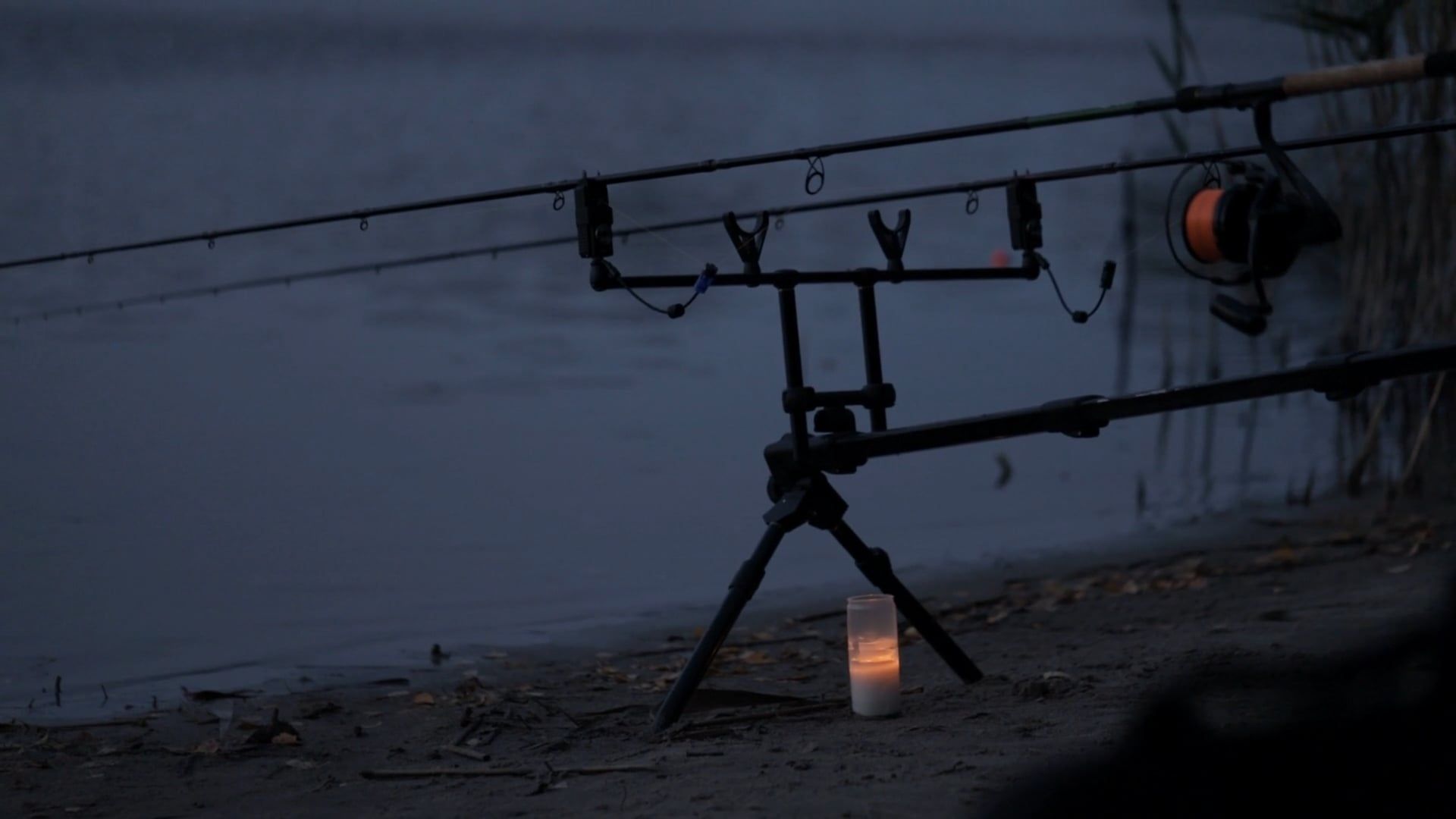 Fishing Rod on the Seashore Free Stock Video Footage, Royalty-Free 4K ...