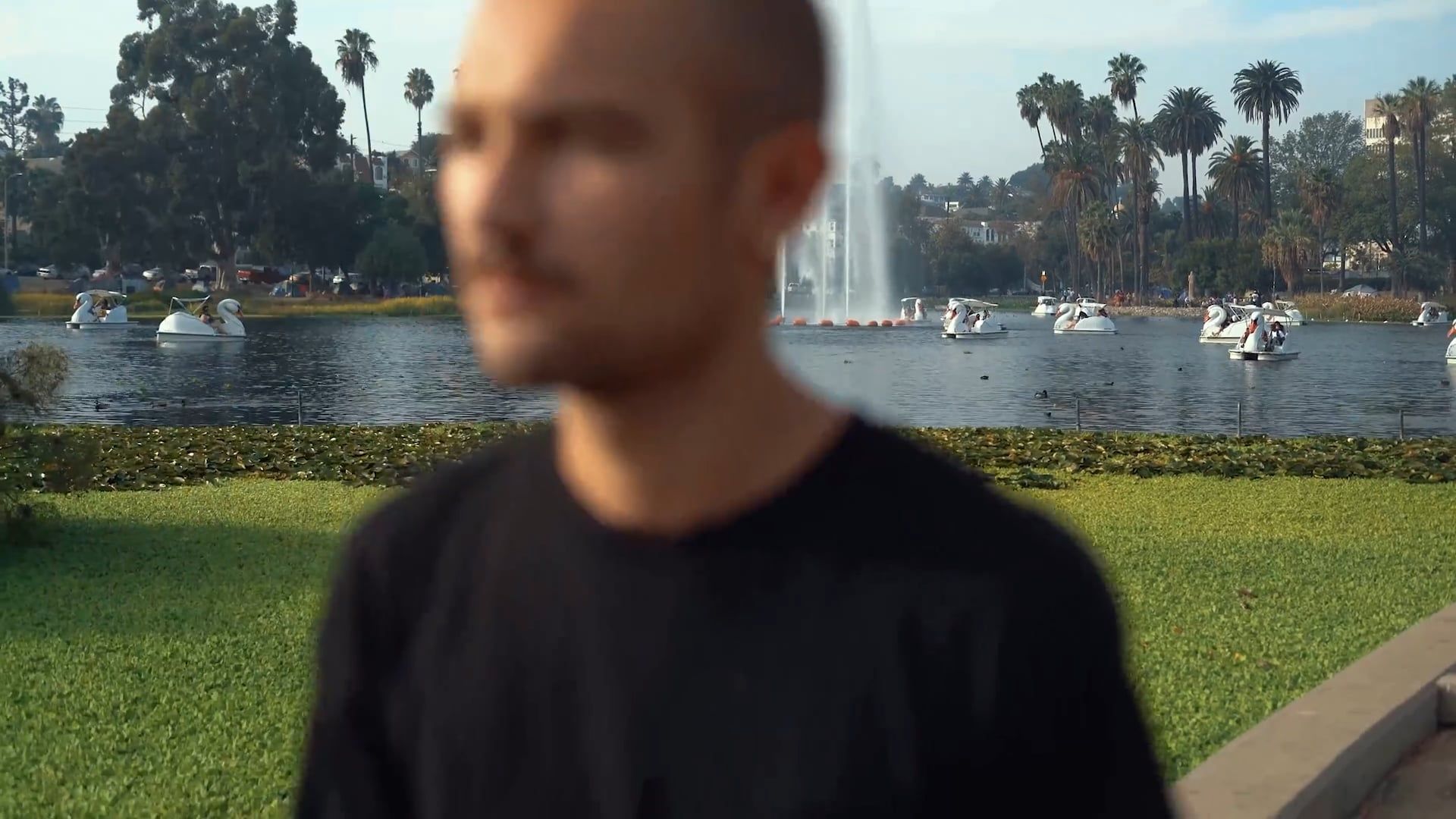 Young Worried Guy Walking in a Park Free Stock Video Footage, Royalty ...