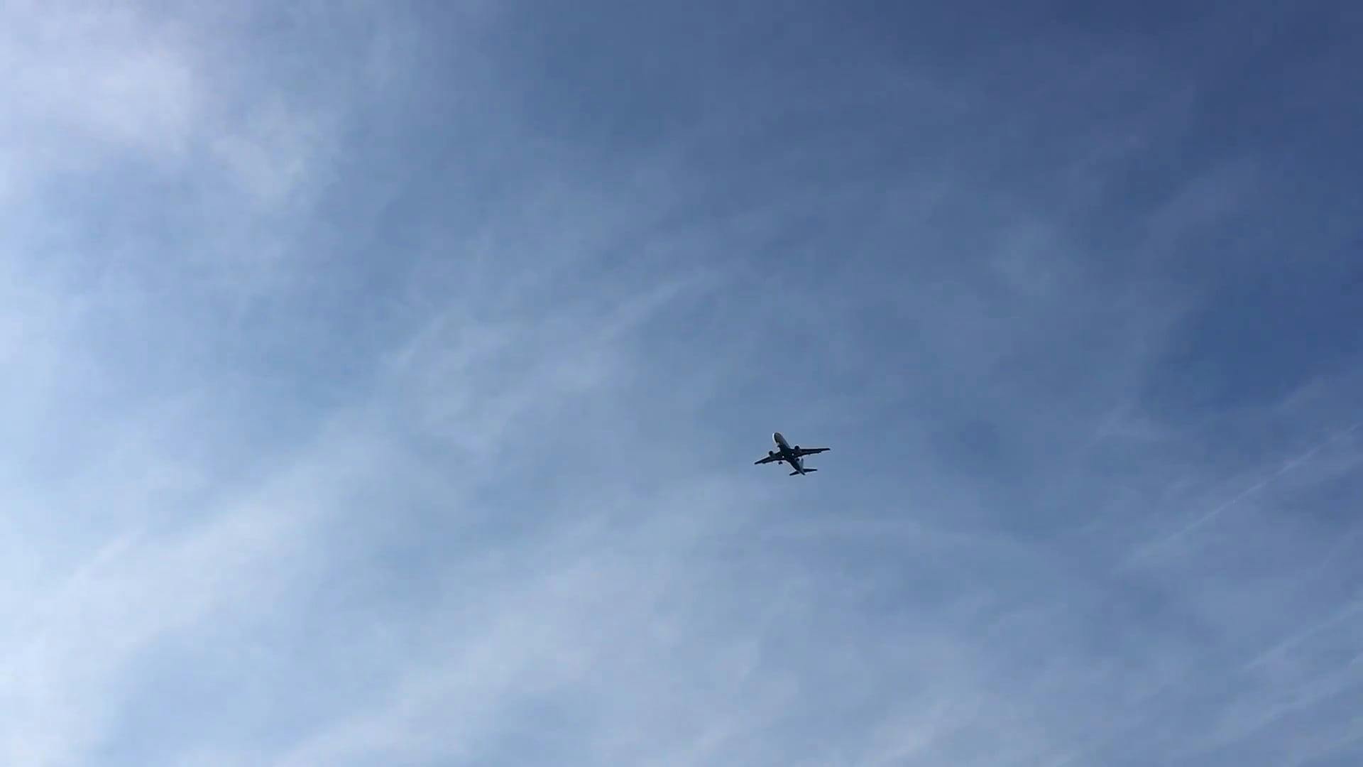 Video of an Airplane Flying Free Stock Video Footage, Royalty-Free 4K ...