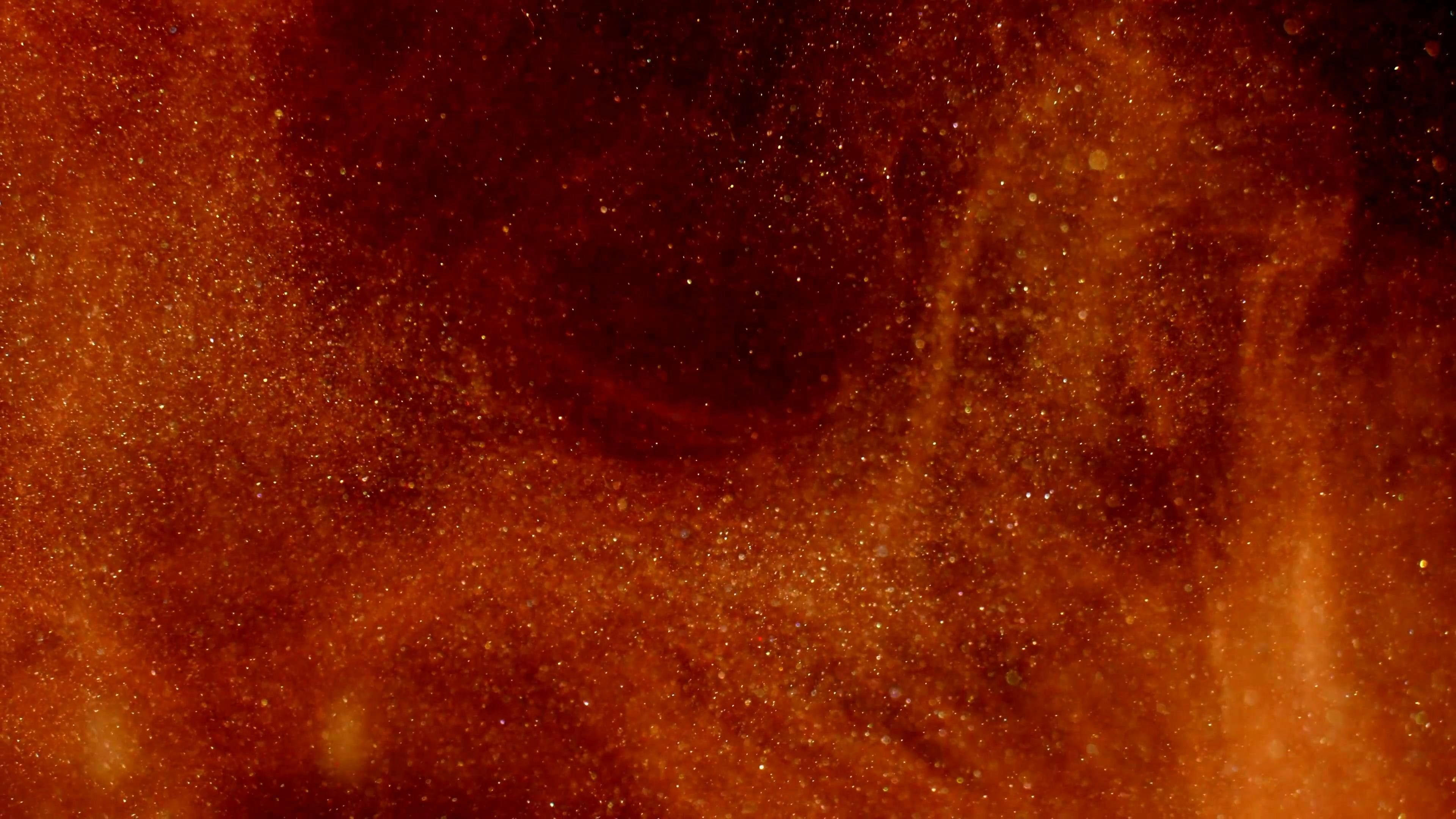 Golden Dust Particles Floating · Free Stock Video