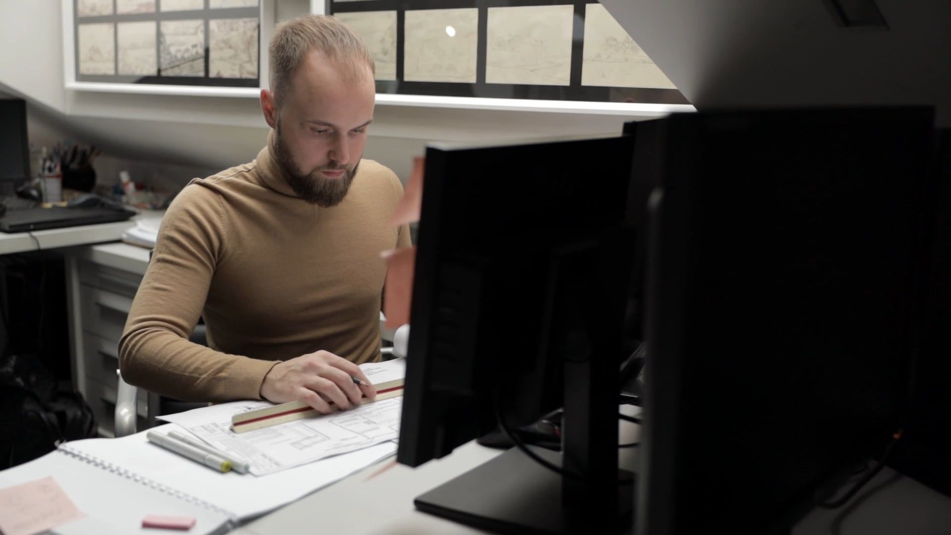 A Man Working · Free Stock Video