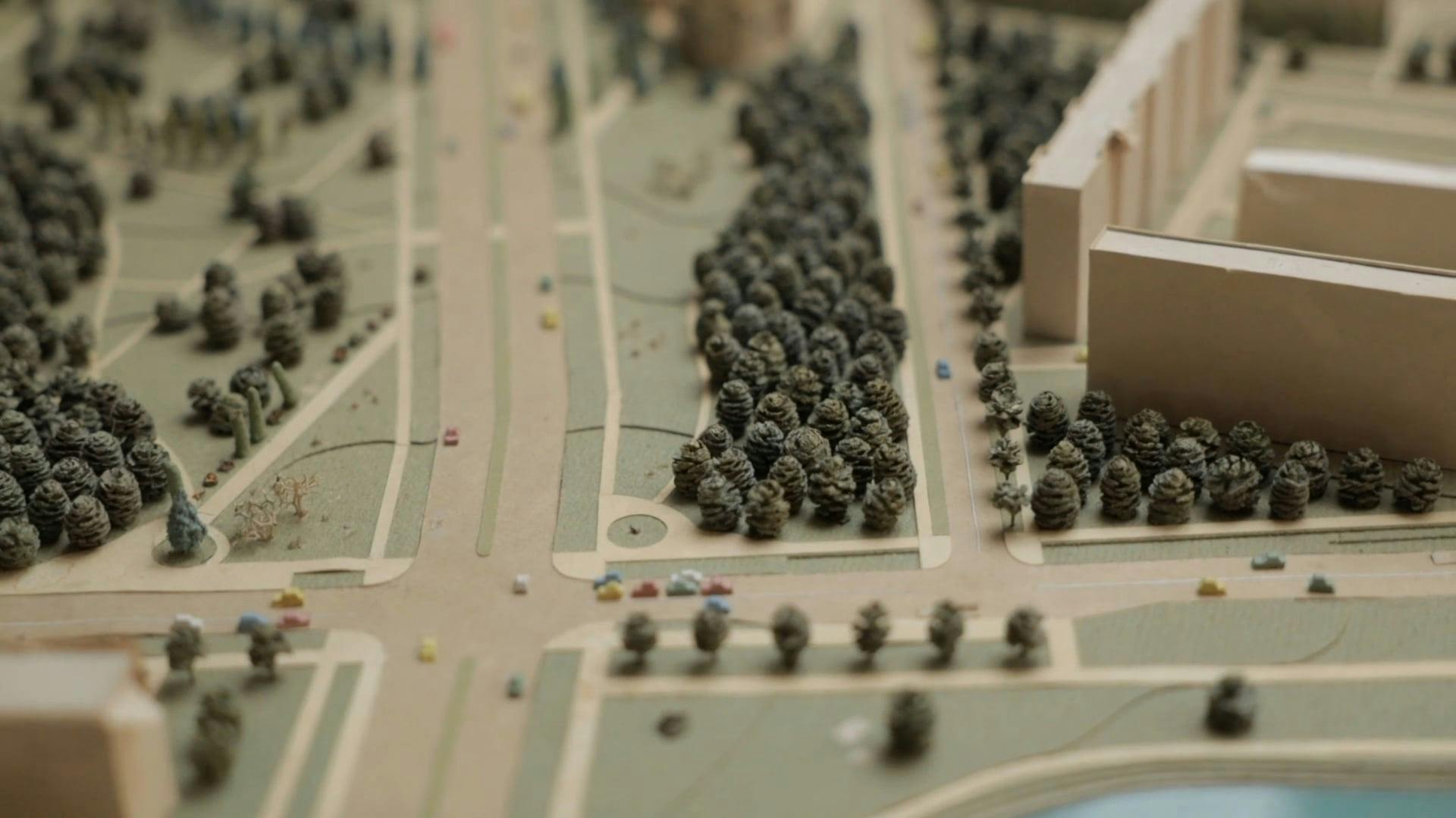 A Diorama of a City · Free Stock Video