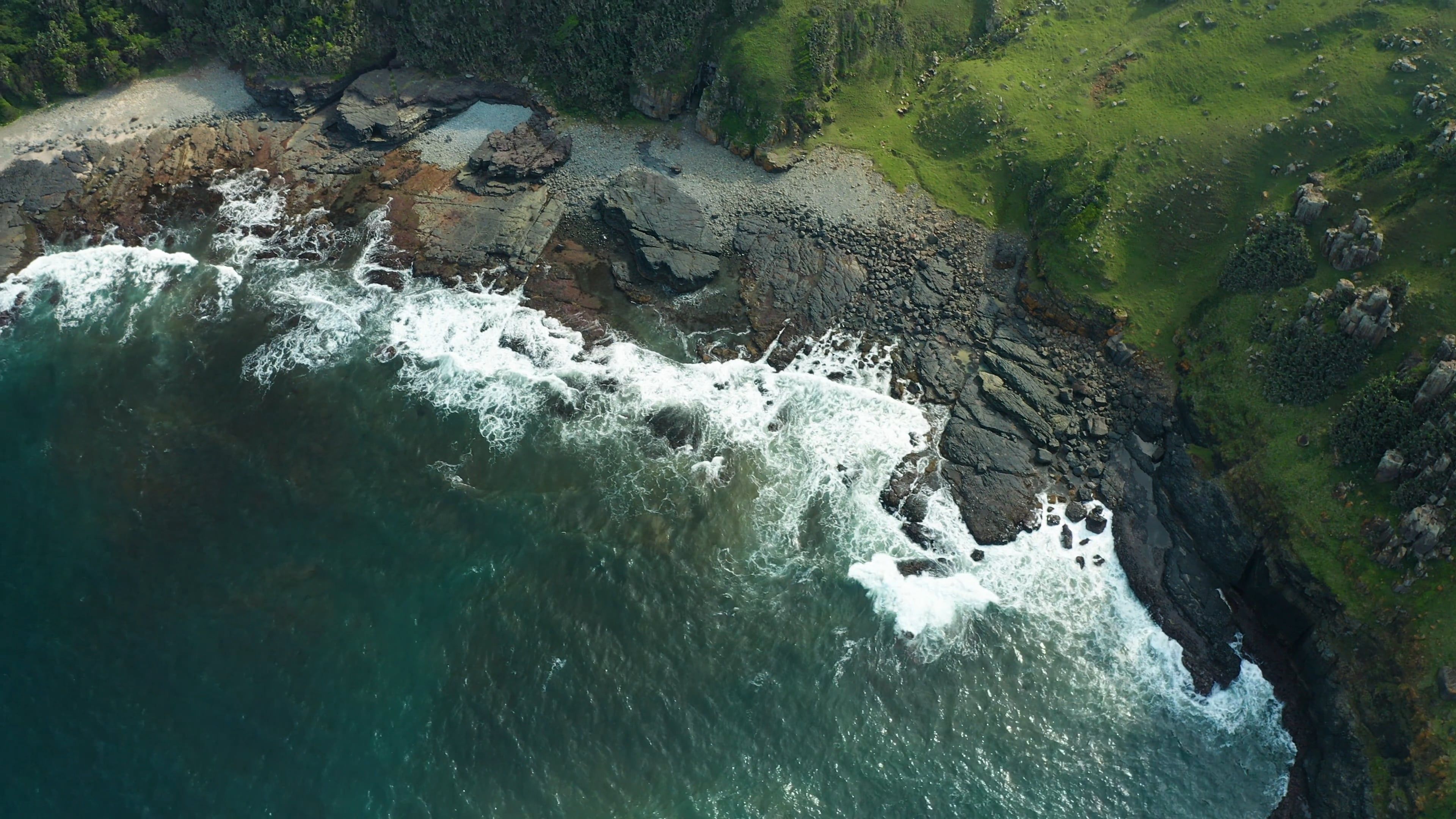 An Aerial Footage of an Island Free Stock Video Footage, Royalty-Free ...