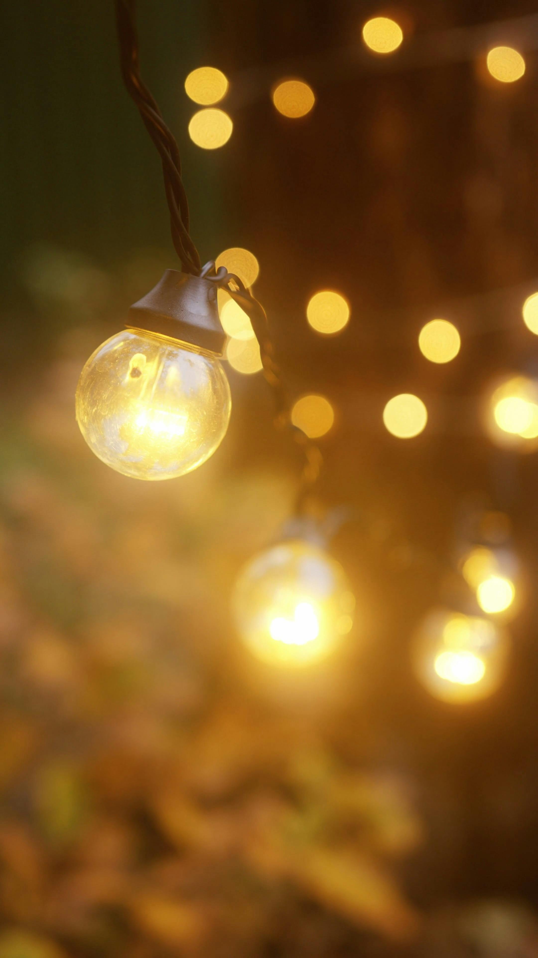 Close Up Video of String Lights Free Stock Video Footage, Royalty-Free ...