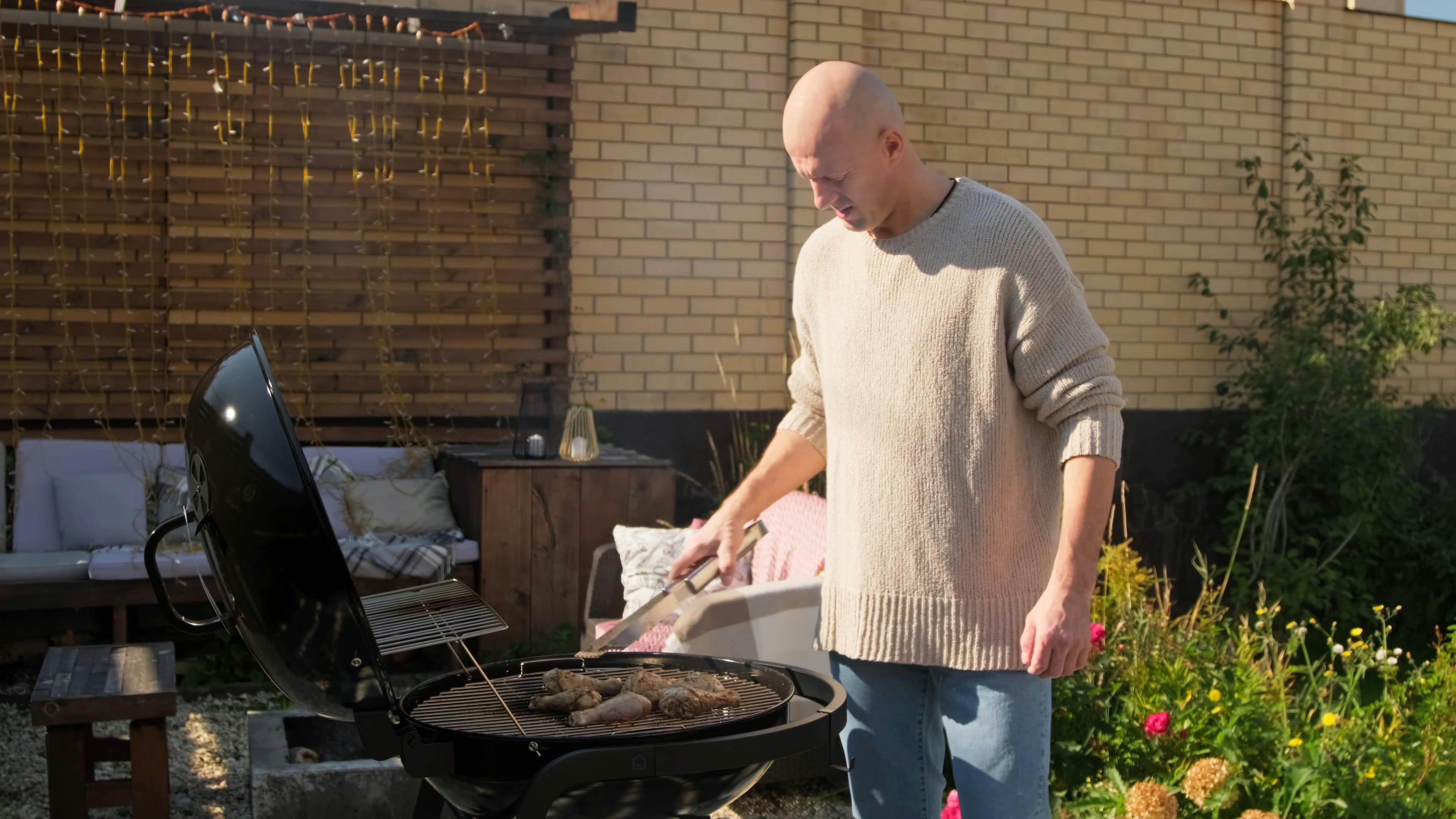 Video of a Person Grilling Free Stock Video Footage, Royalty-Free 4K ...