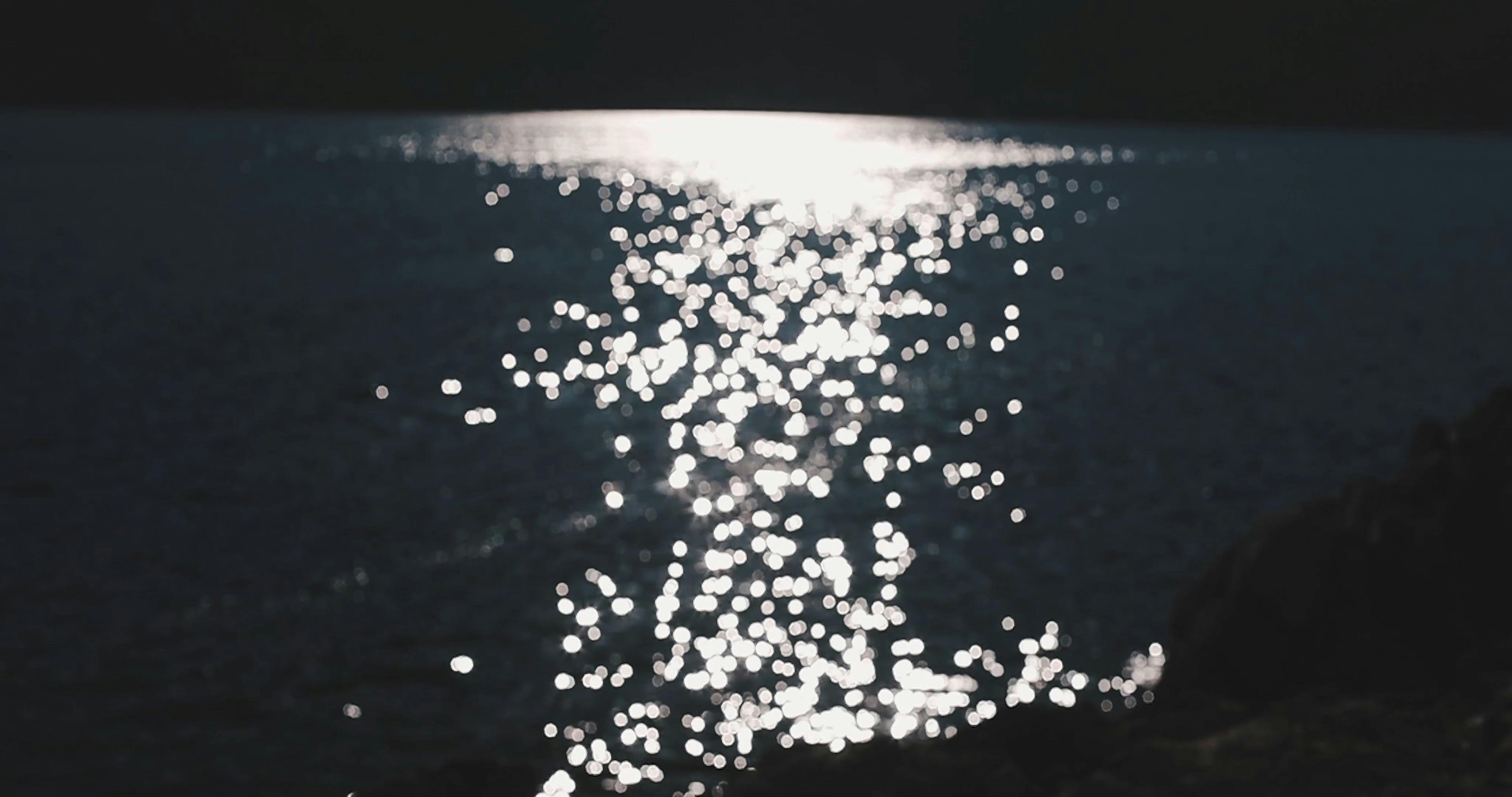 Sun Reflection Over The Sea Surface Free Stock Video Footage, Royalty ...