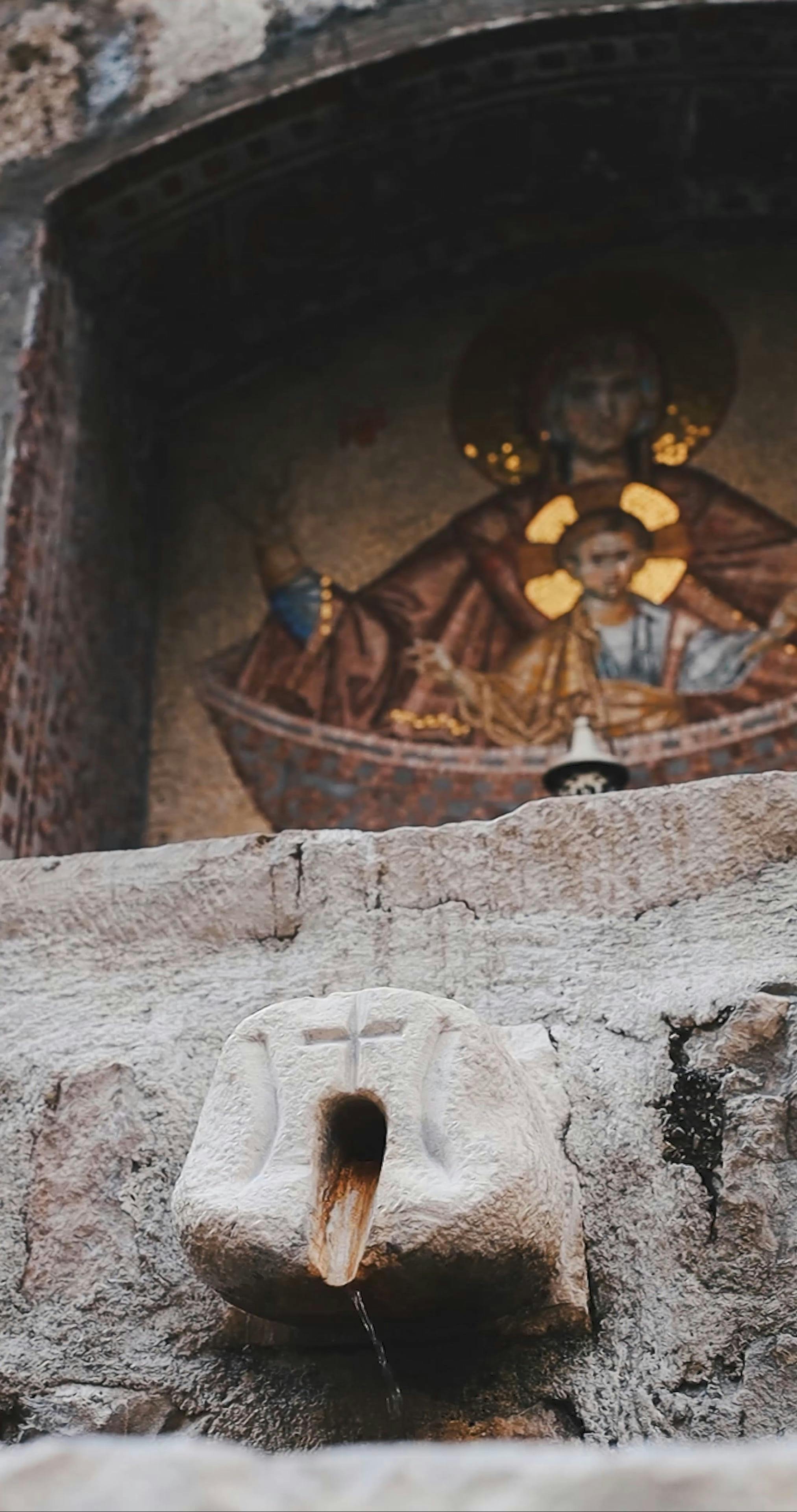 Dripping Holy Water · Free Stock Video