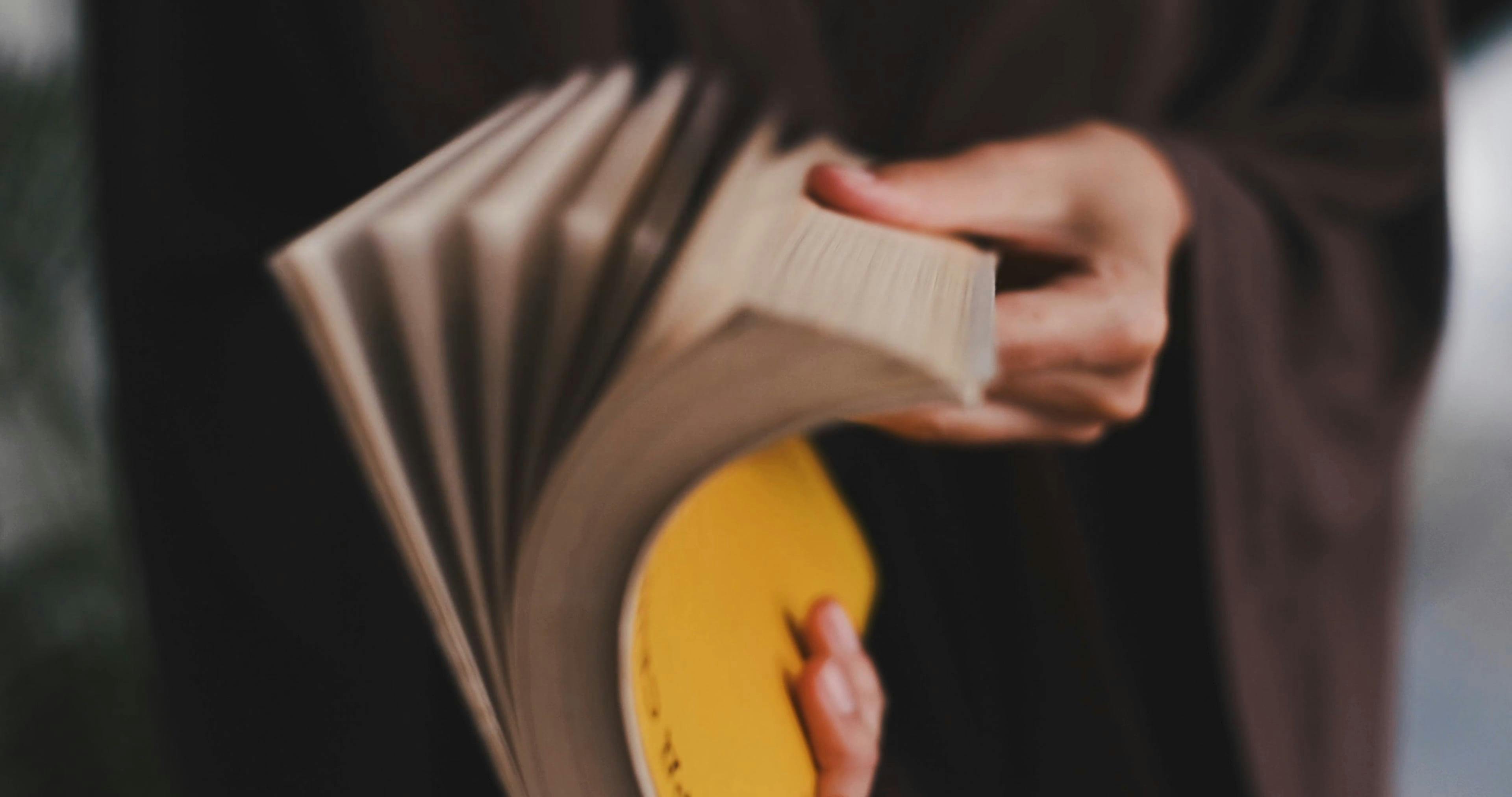 Glancing The Pages Of A Book Free Stock Video Footage, Royalty-Free 4K ...