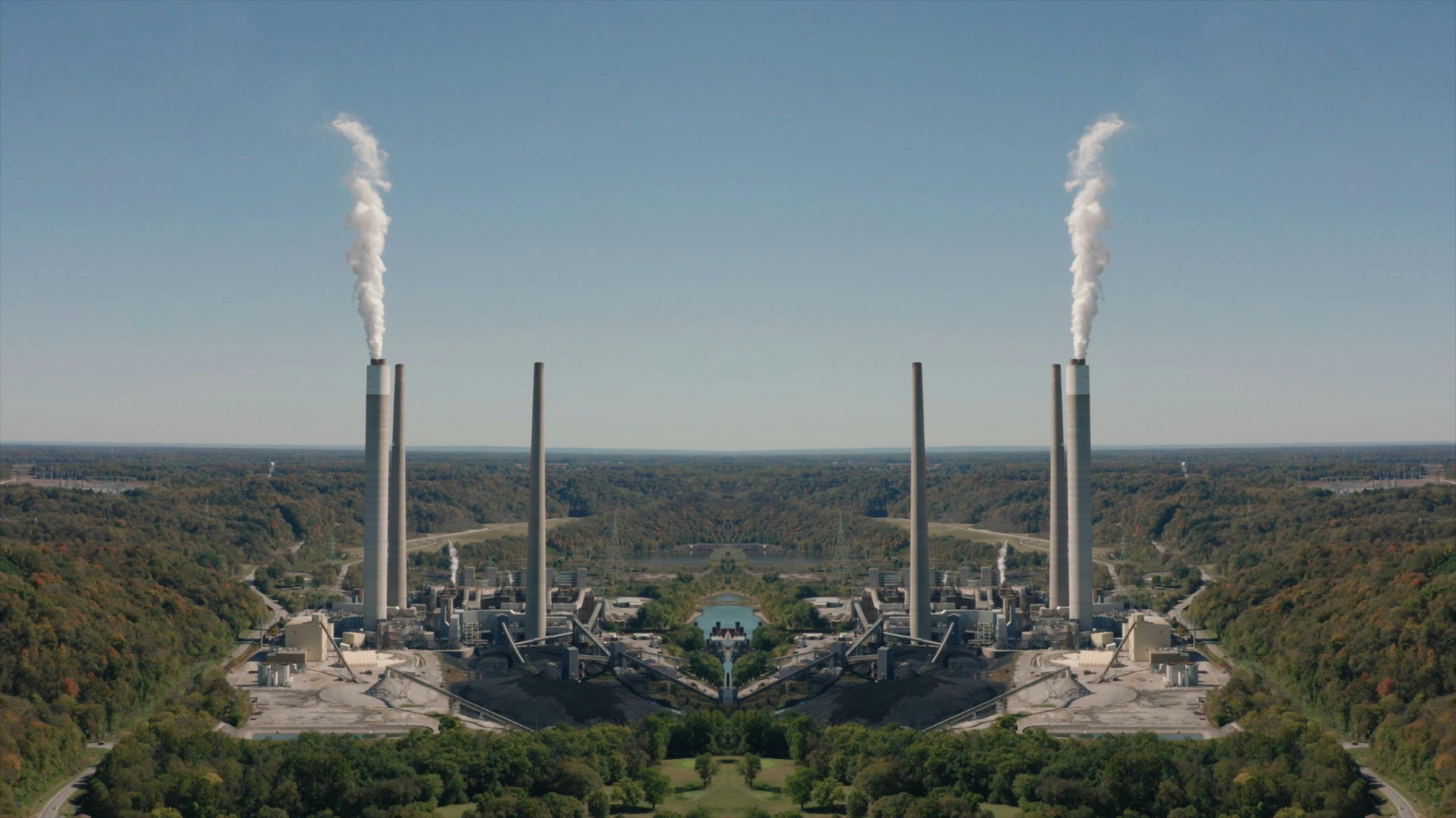 Factory in the Middle of the Nature Free Stock Video Footage, Royalty ...