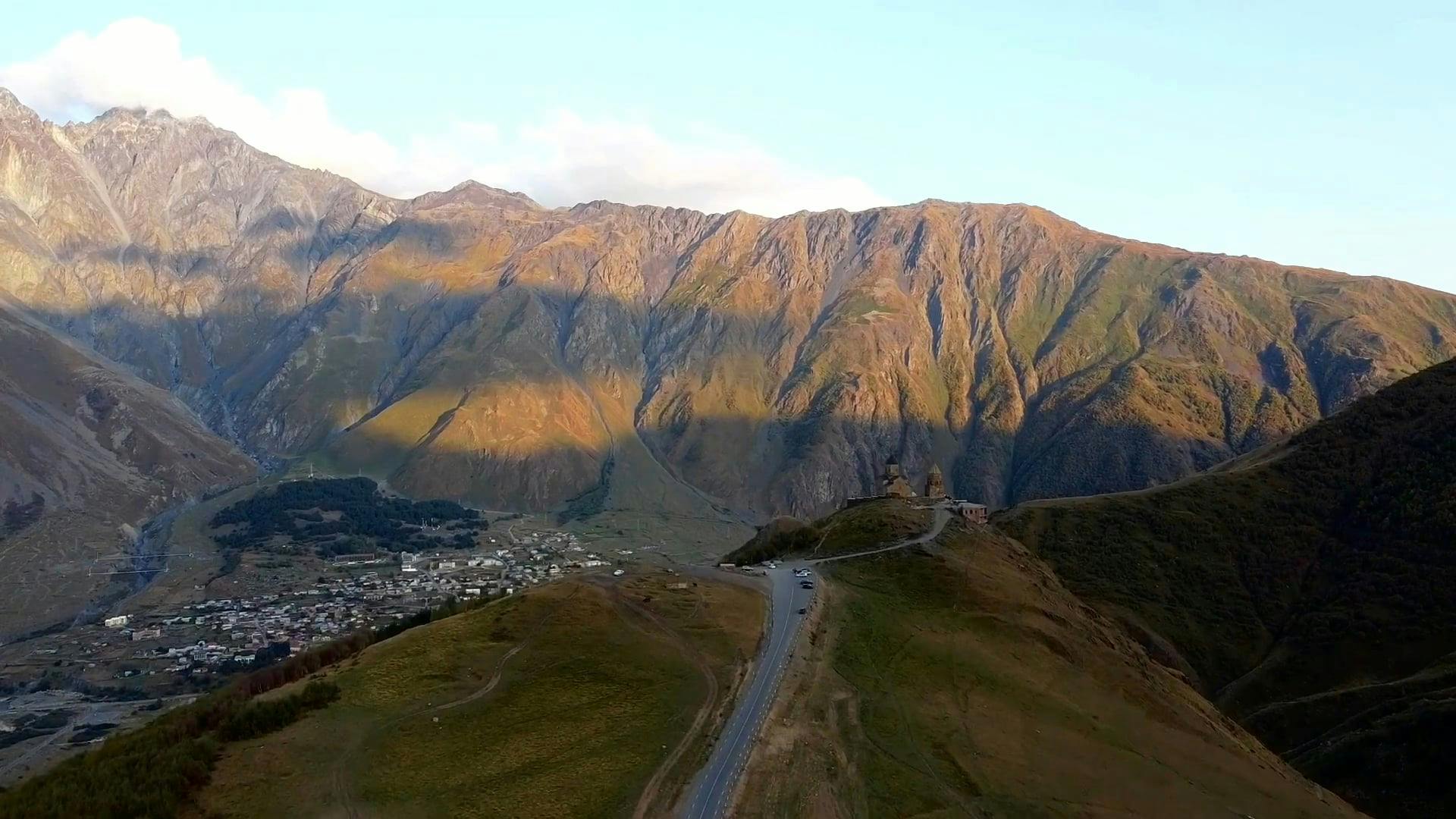 Scenic View Of A Mountain Range · Free Stock Video